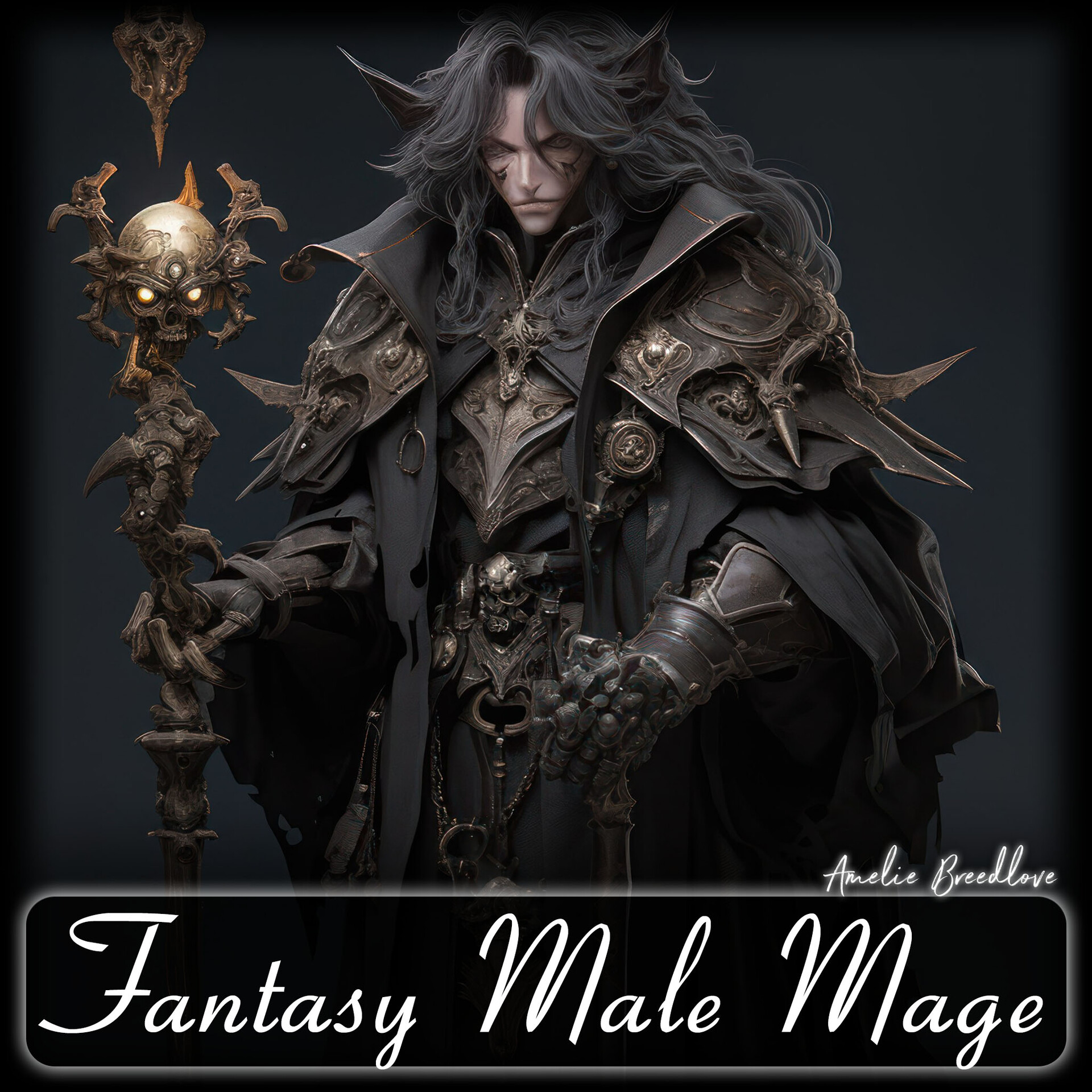 ArtStation - 220 Fantasy Male Mage Reference Pack | 4K | v.5