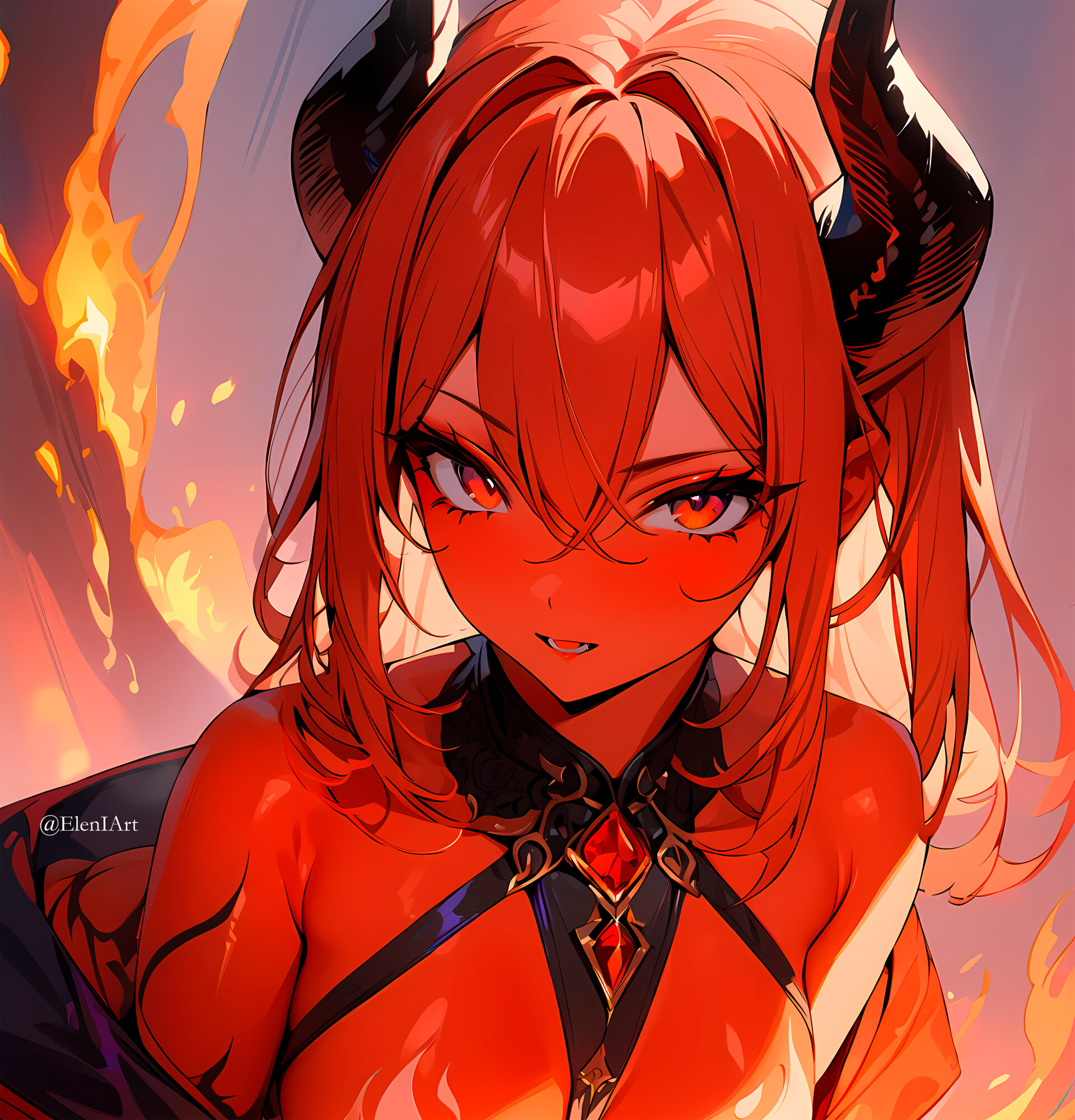 ArtStation - Born in flames