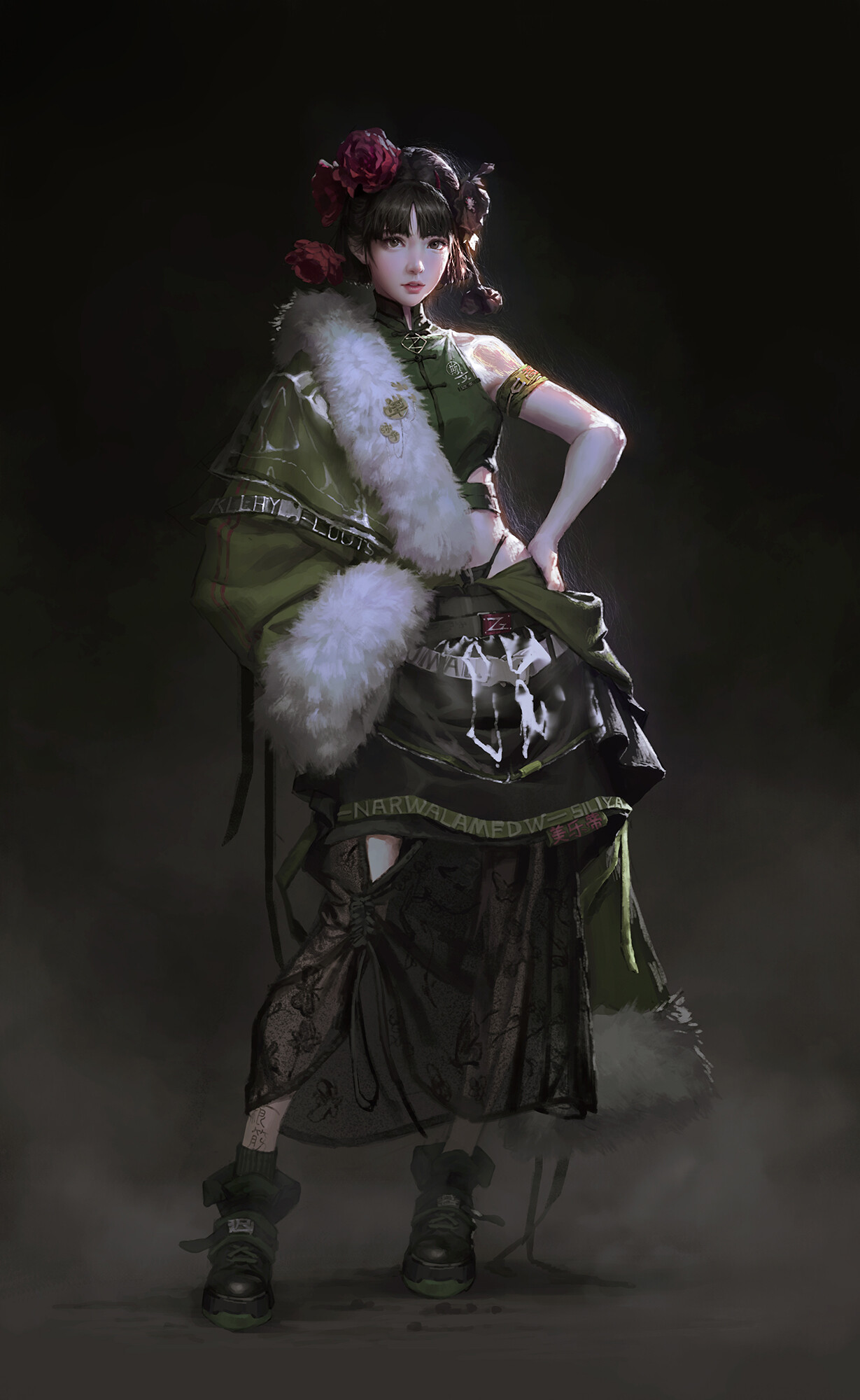 ArtStation - 七色MM——绿MM