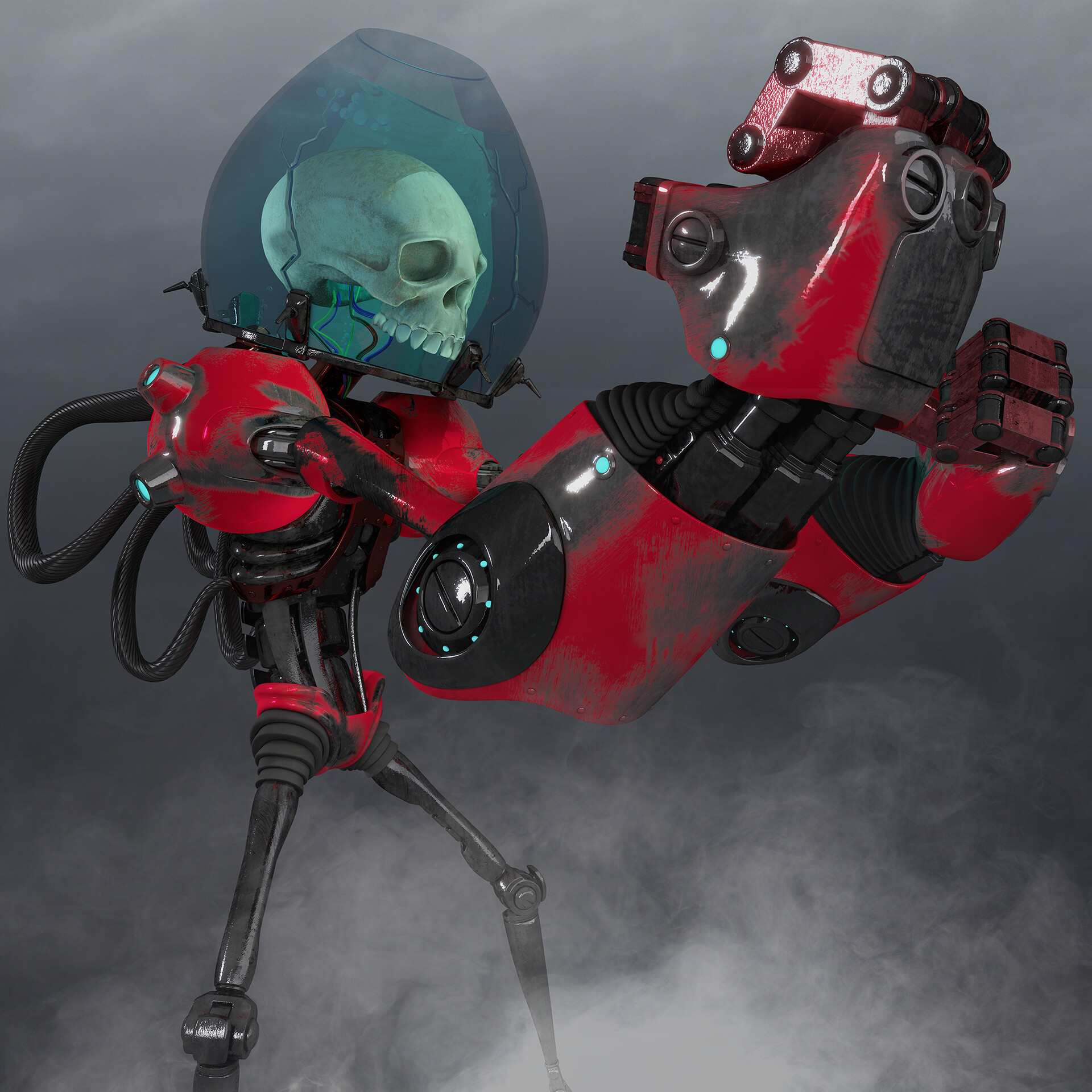 ArtStation - NUMB SKULL - CONCEPT BY CREATUREBOX.