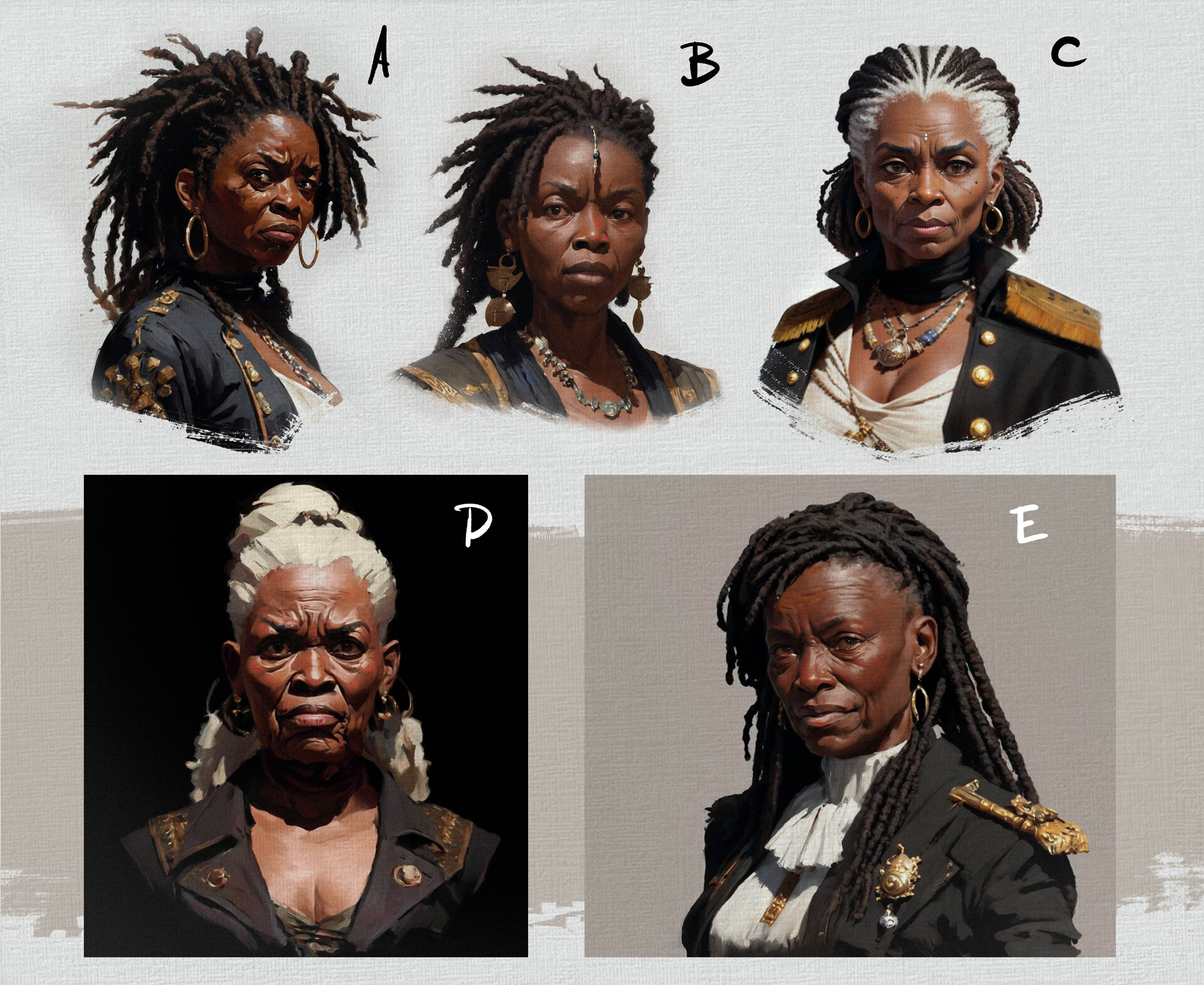 ArtStation - Pirate Captain treasure hunter