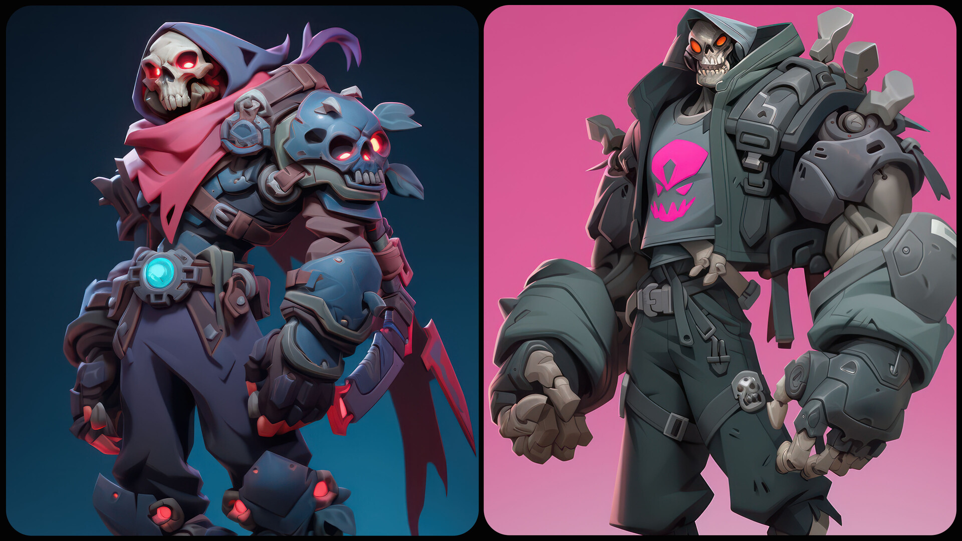 Ferial Studio - 🔹220 Cyberpunk Gladiator - Stylized Character Reference ...