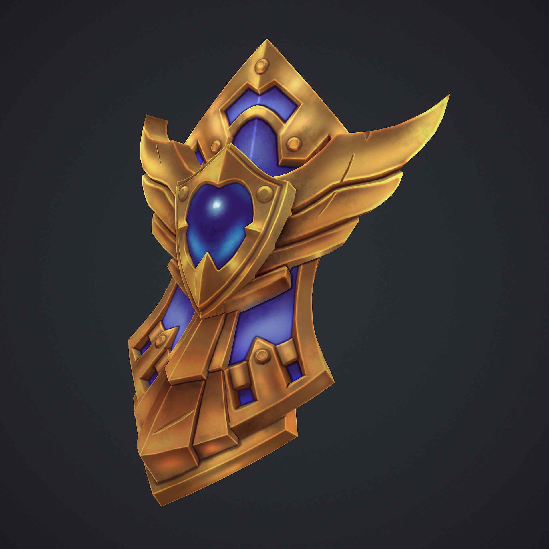 ArtStation - stylized shield