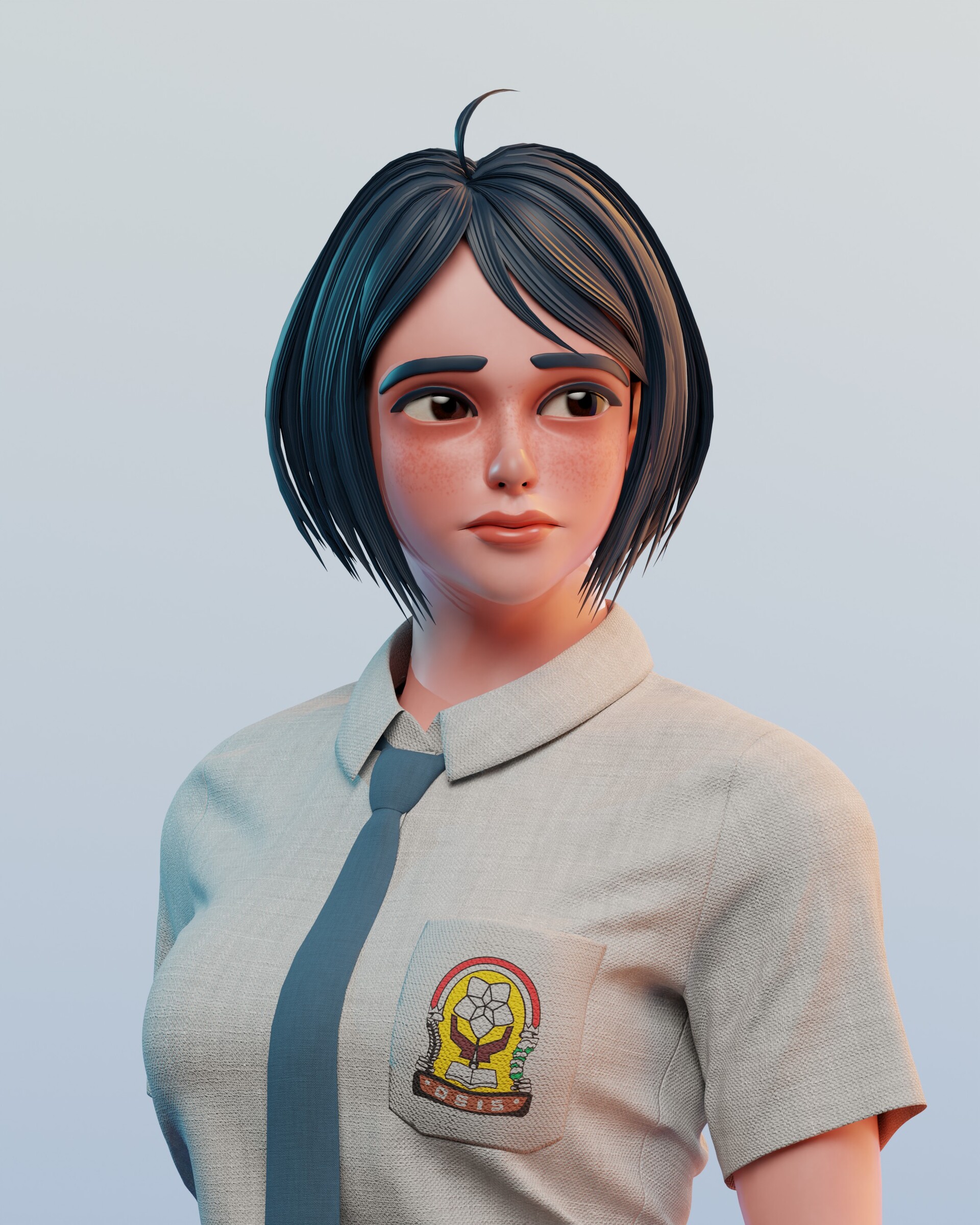 ArtStation - Raya Fitri Nirmala || A Space For The Unbound || 3D Fannart