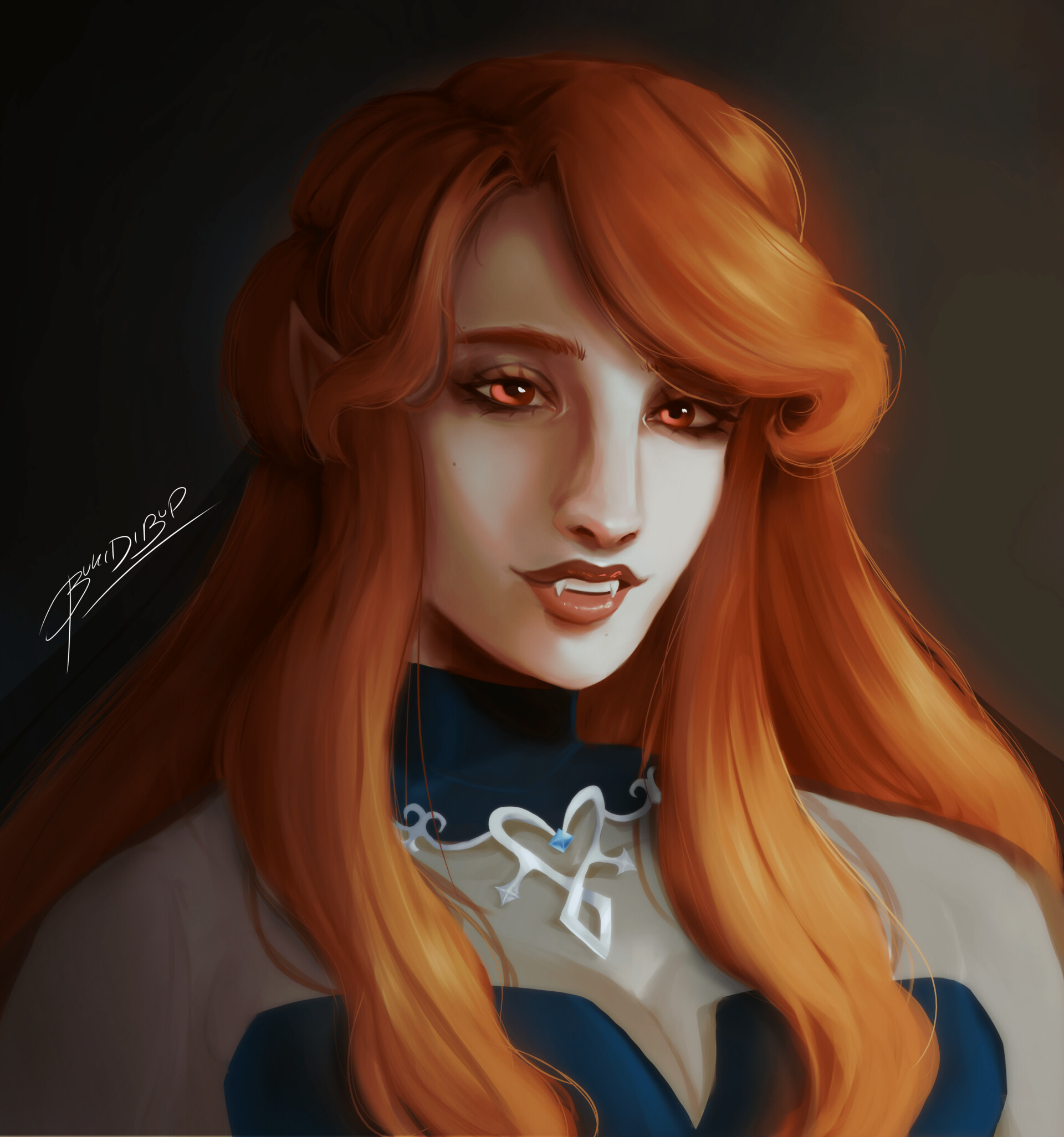 ArtStation - Lenore Portrait Fanart - Castlevania Netflix Show