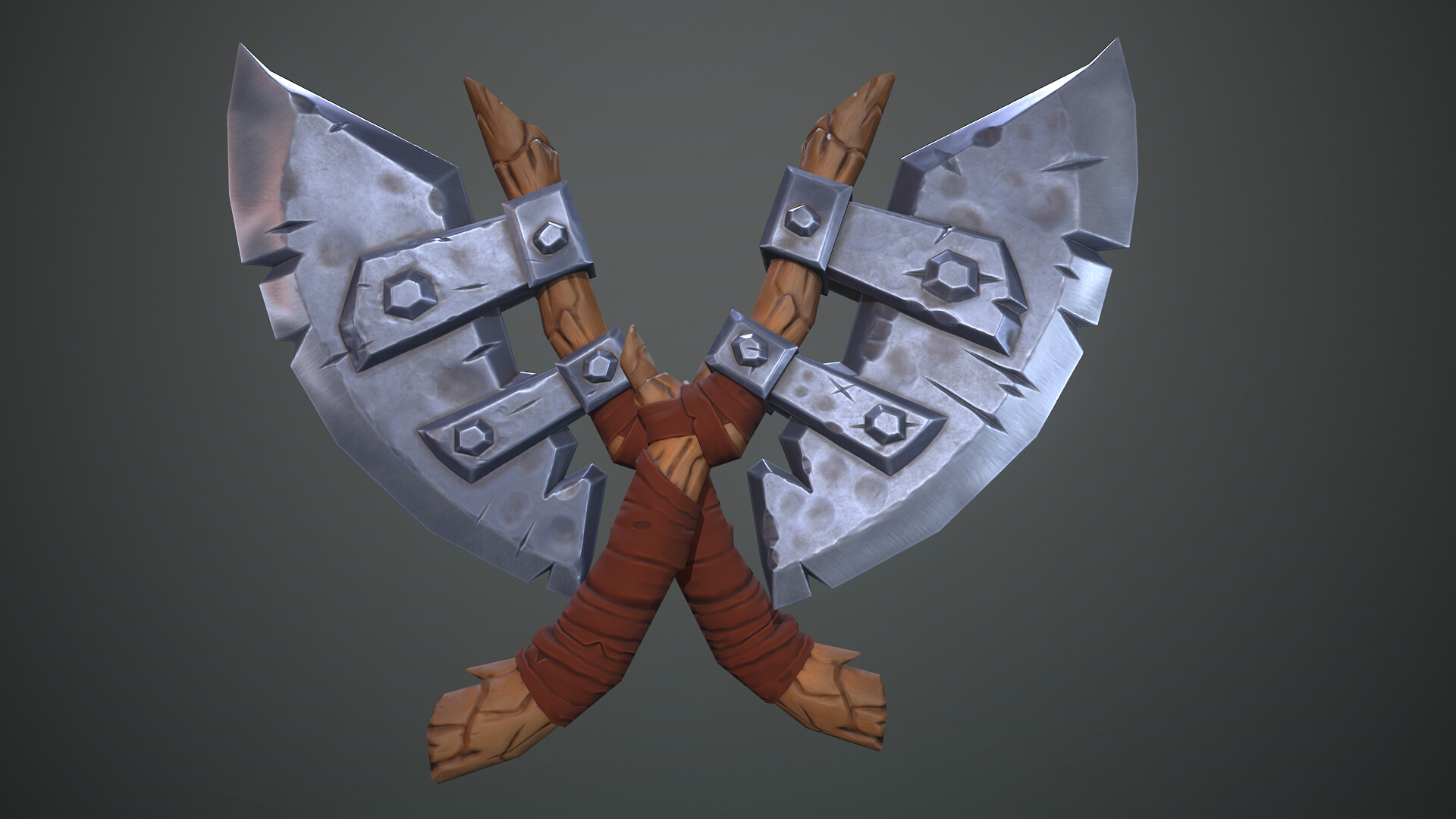 Erick Orzari - Orcish Axe - Concept by David Fernandez