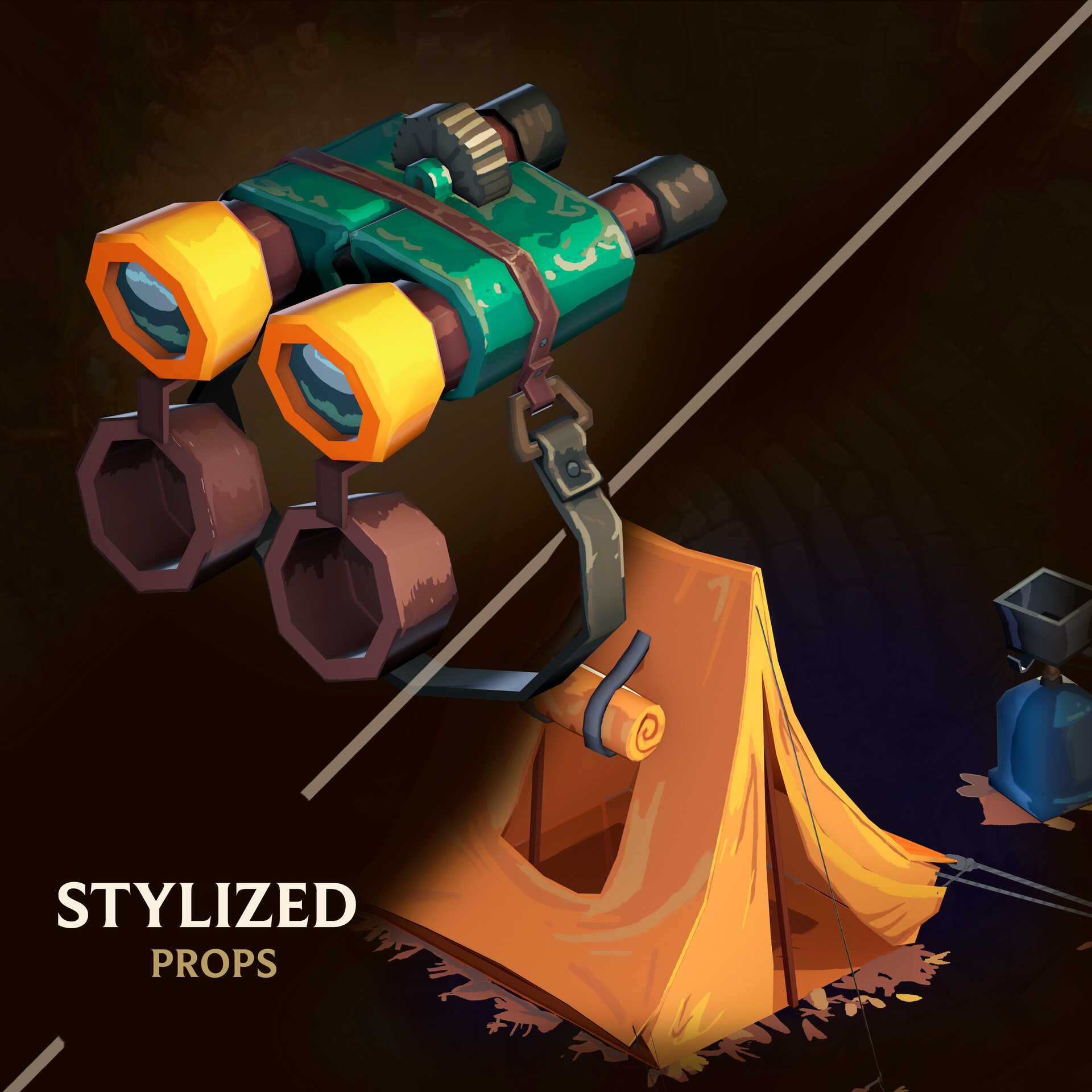 ArtStation - STYLIZED PROPS