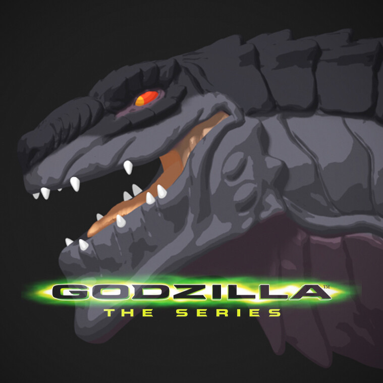 ArtStation - Godzilla The Series