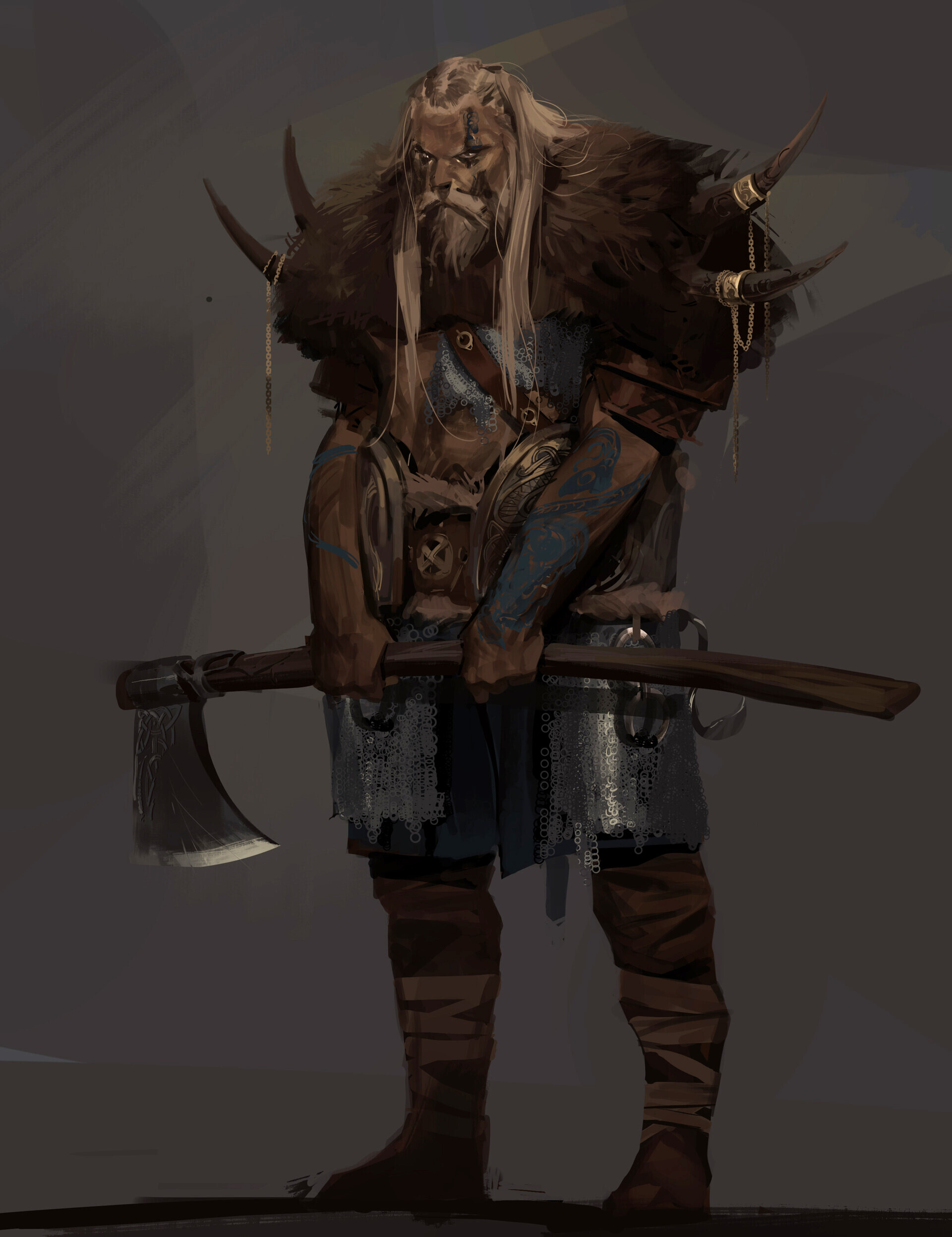 ArtStation - viking guy