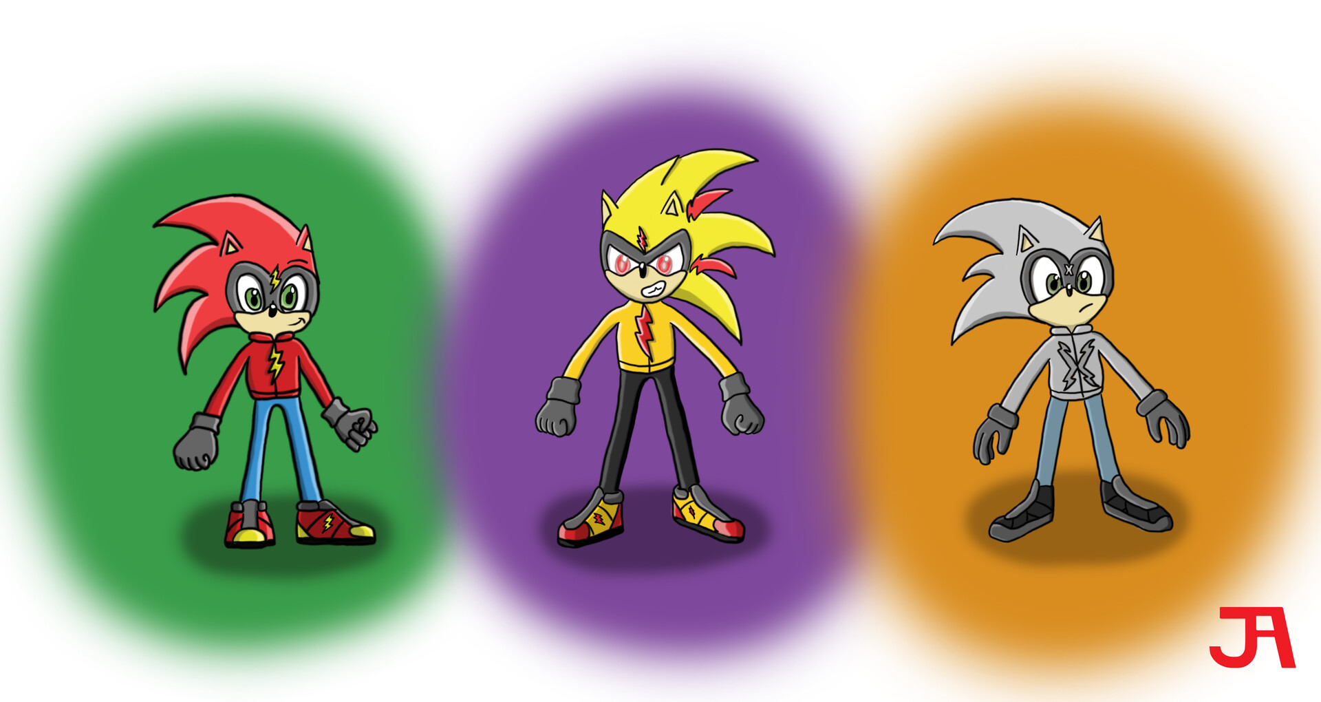 ArtStation - Flash the Hedgehog Original Characters