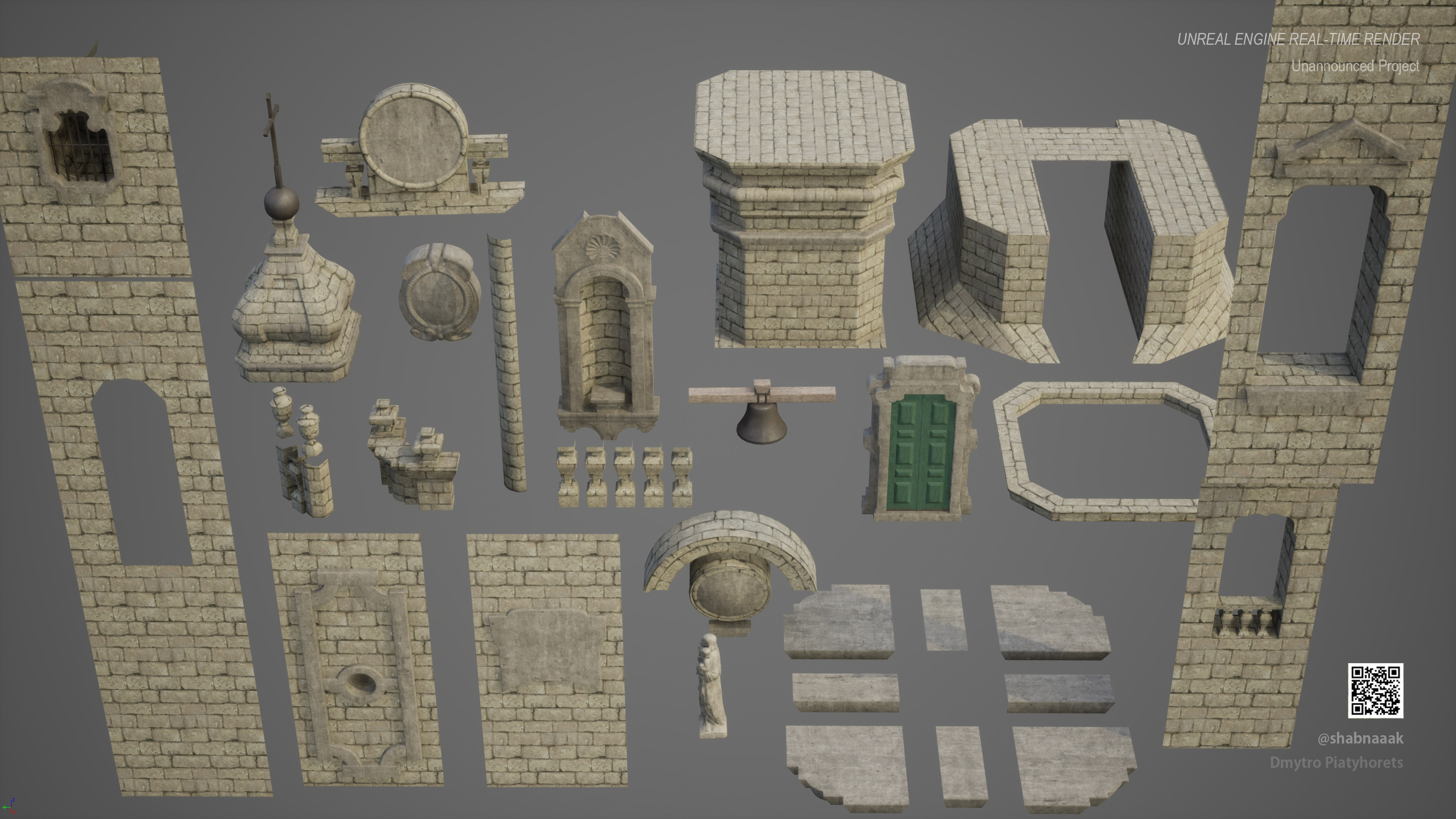 3D Environment Artist DMYTRO PIATYHORETS - Modular 3D Environments ...