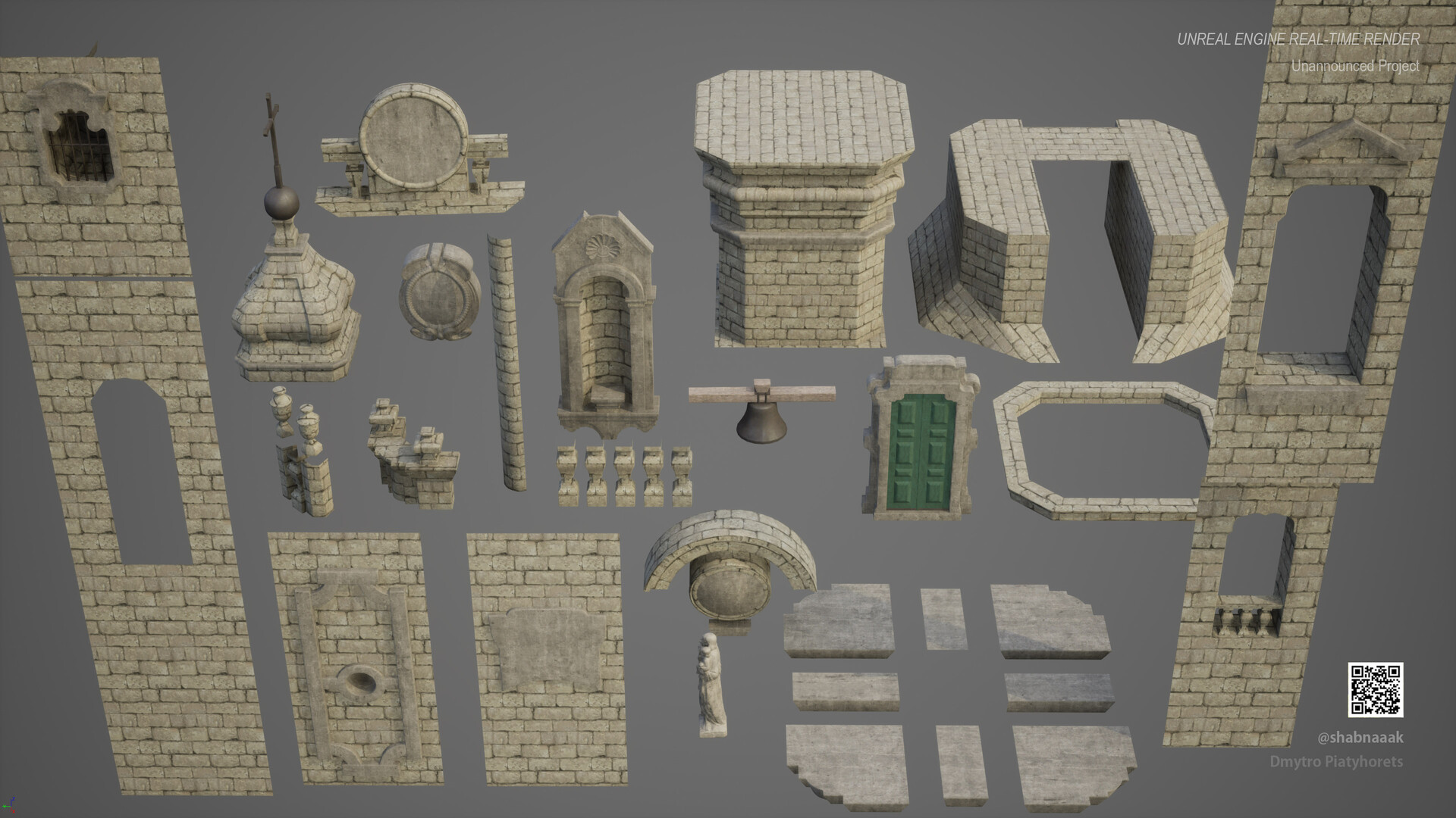 3D Environment Artist DMYTRO PIATYHORETS - Modular 3D Environments ...