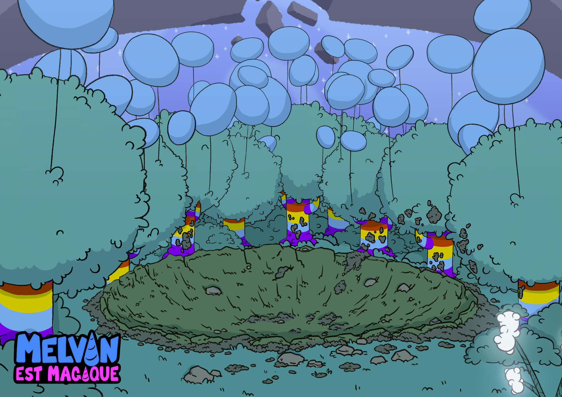 MO is RED - Melvin est Magique - Episode 1 - Exterior