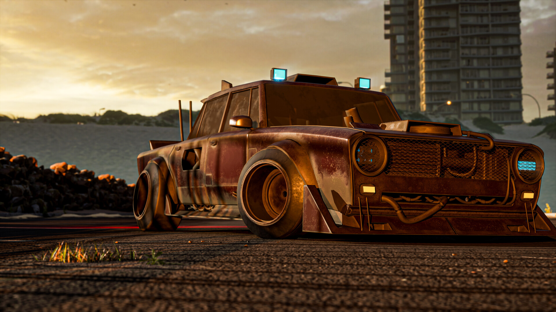 ArtStation - Dust car