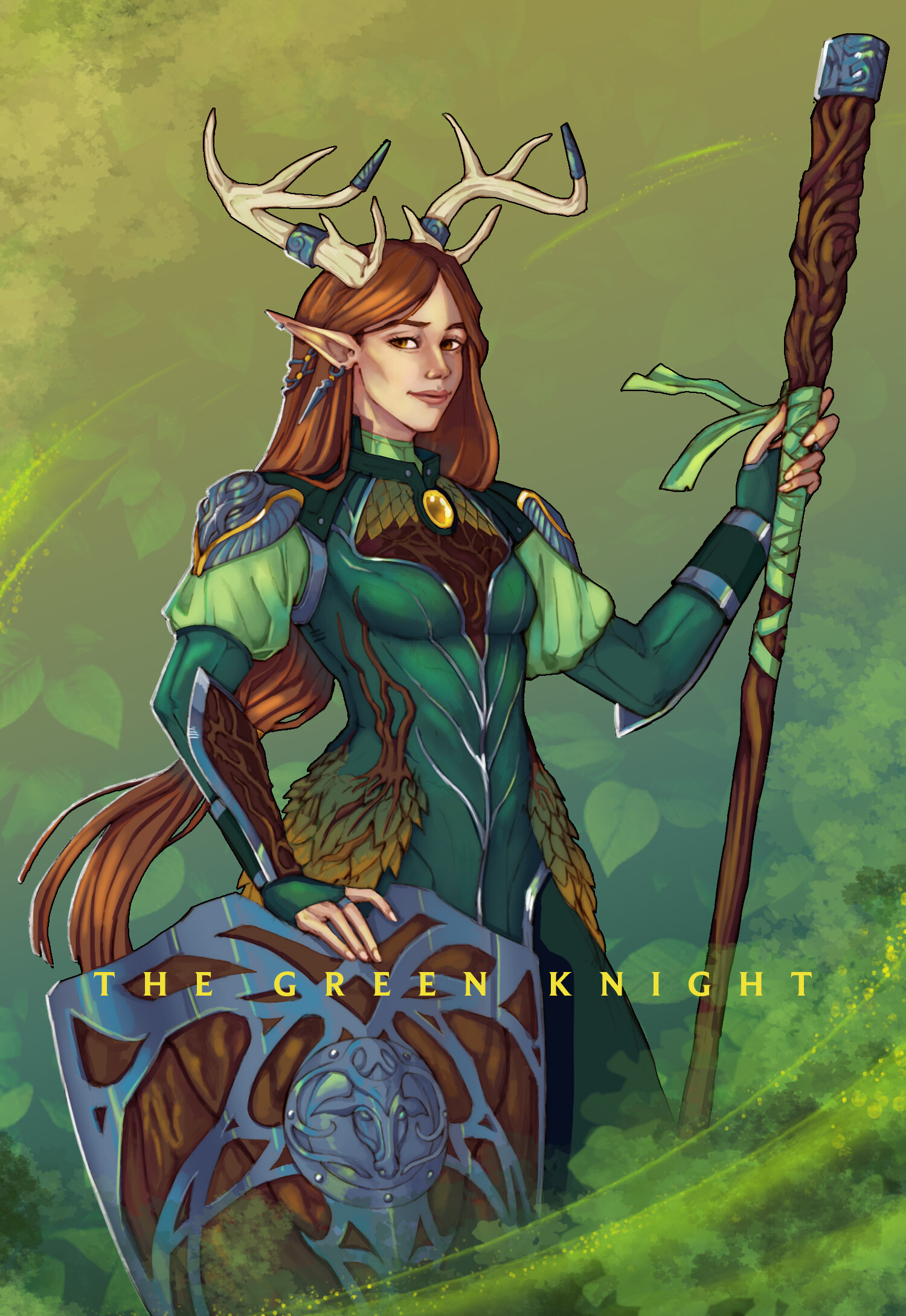 ArtStation - The Green Knight