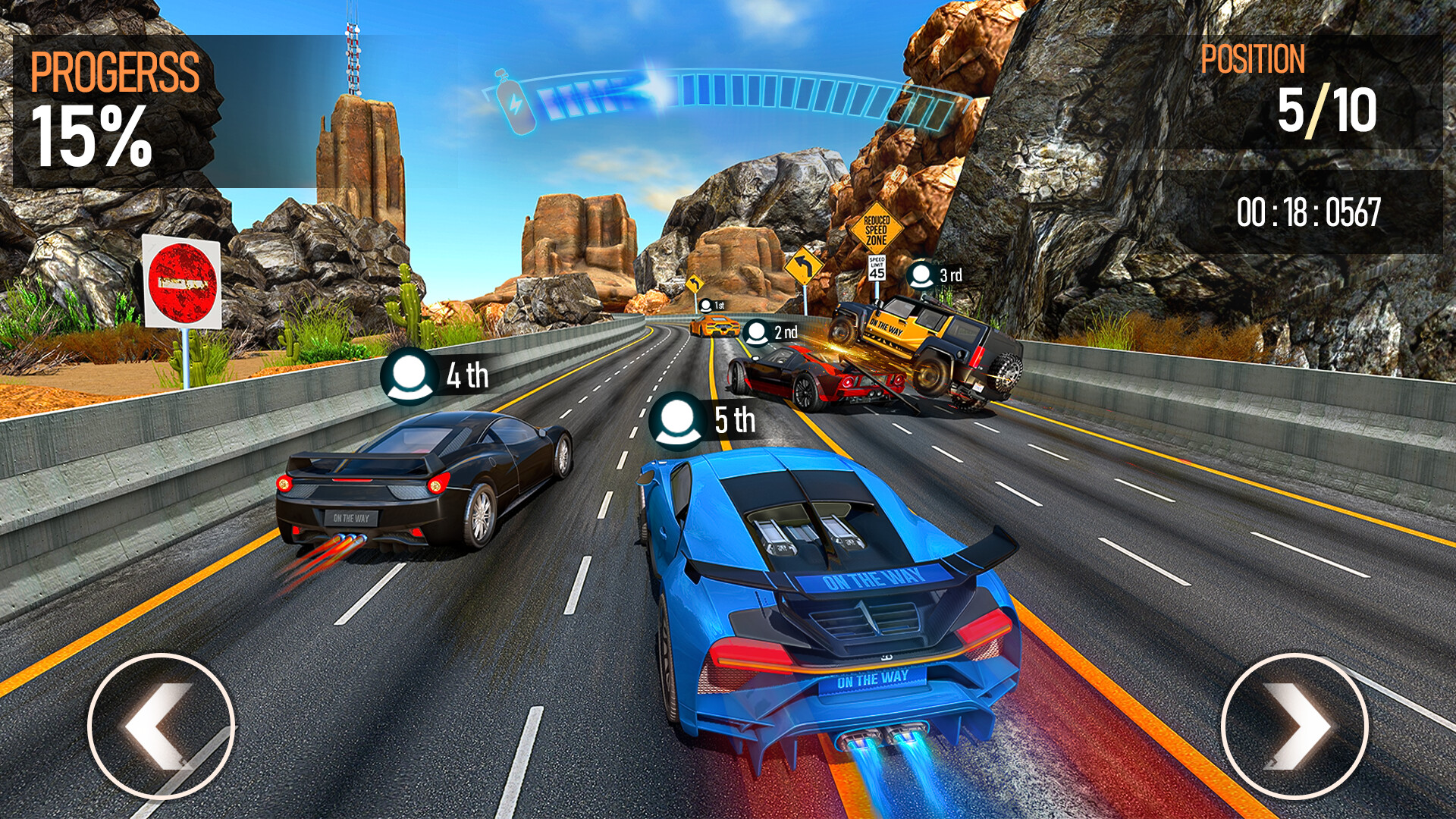 Hasnain Rafiq - Racing Game Icon & Screenshots Renders