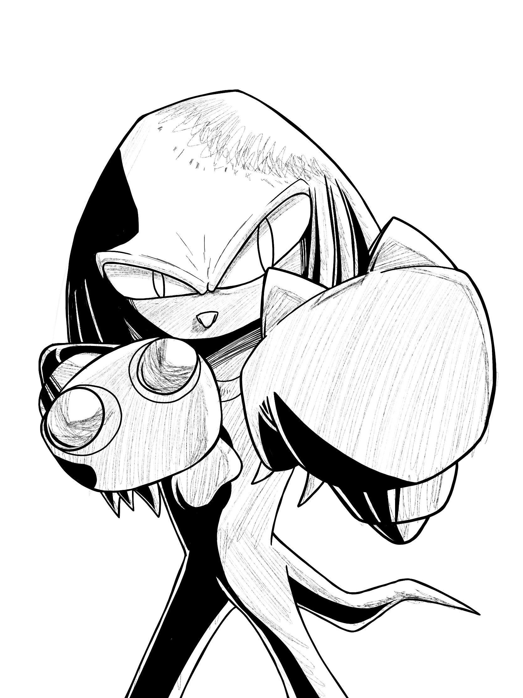 metal knuckles coloring pages