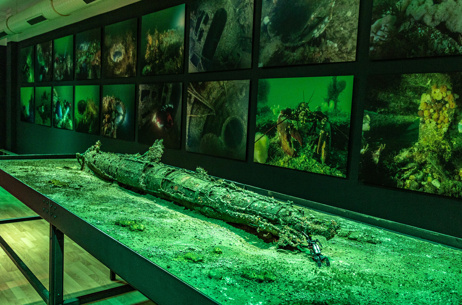 Lars Groeger - 3D printed model of the submarine UC 71