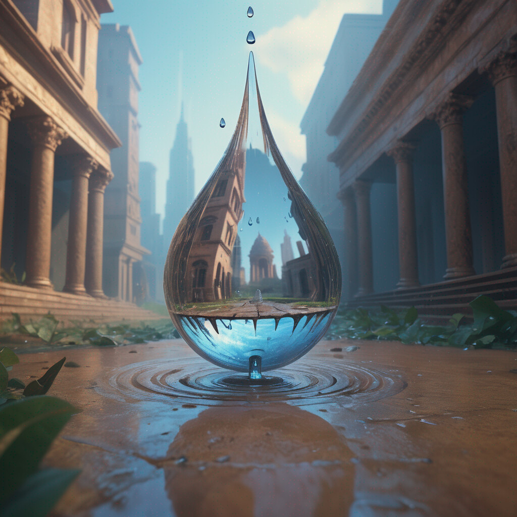 ArtStation - Raindrops