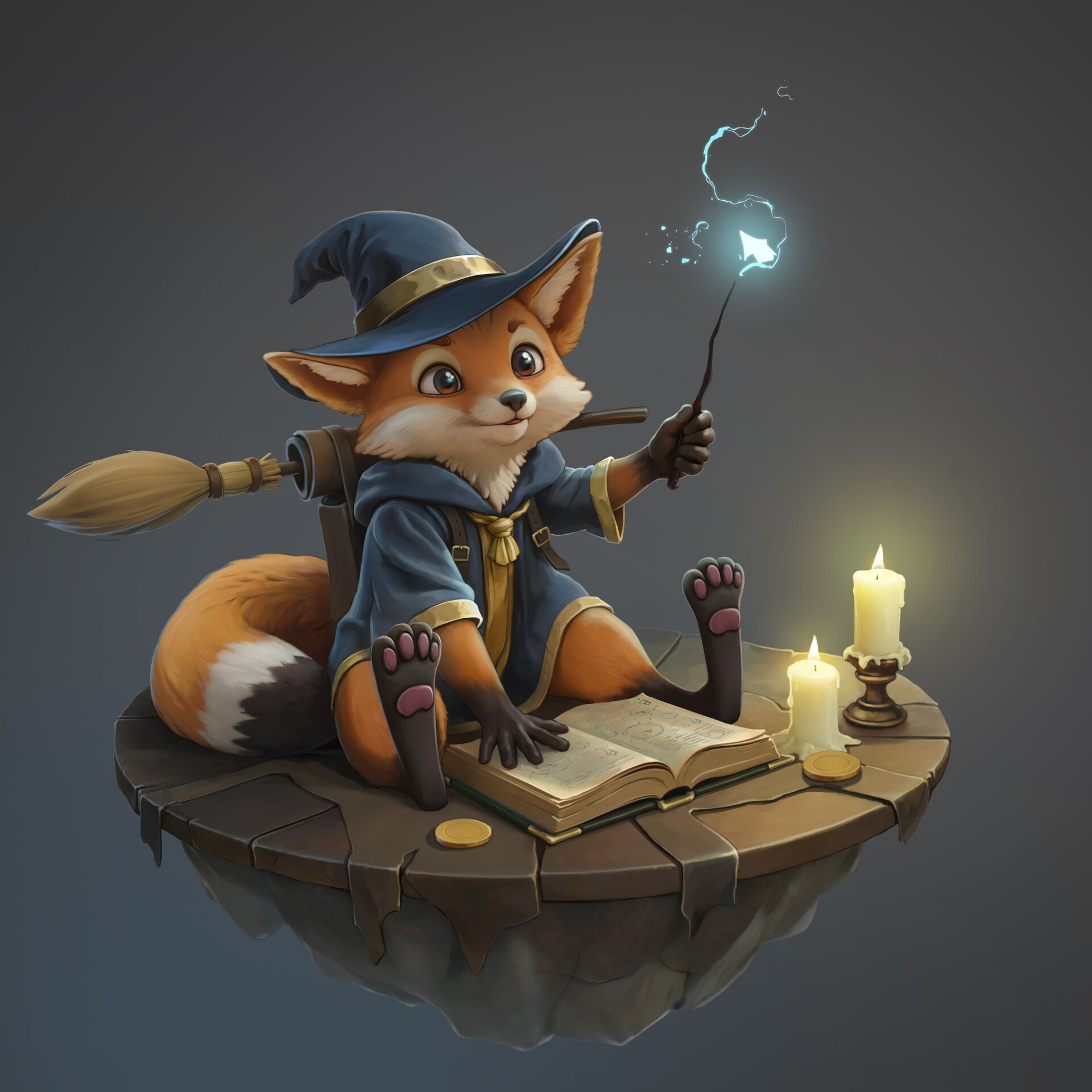 ArtStation - Fox wizard