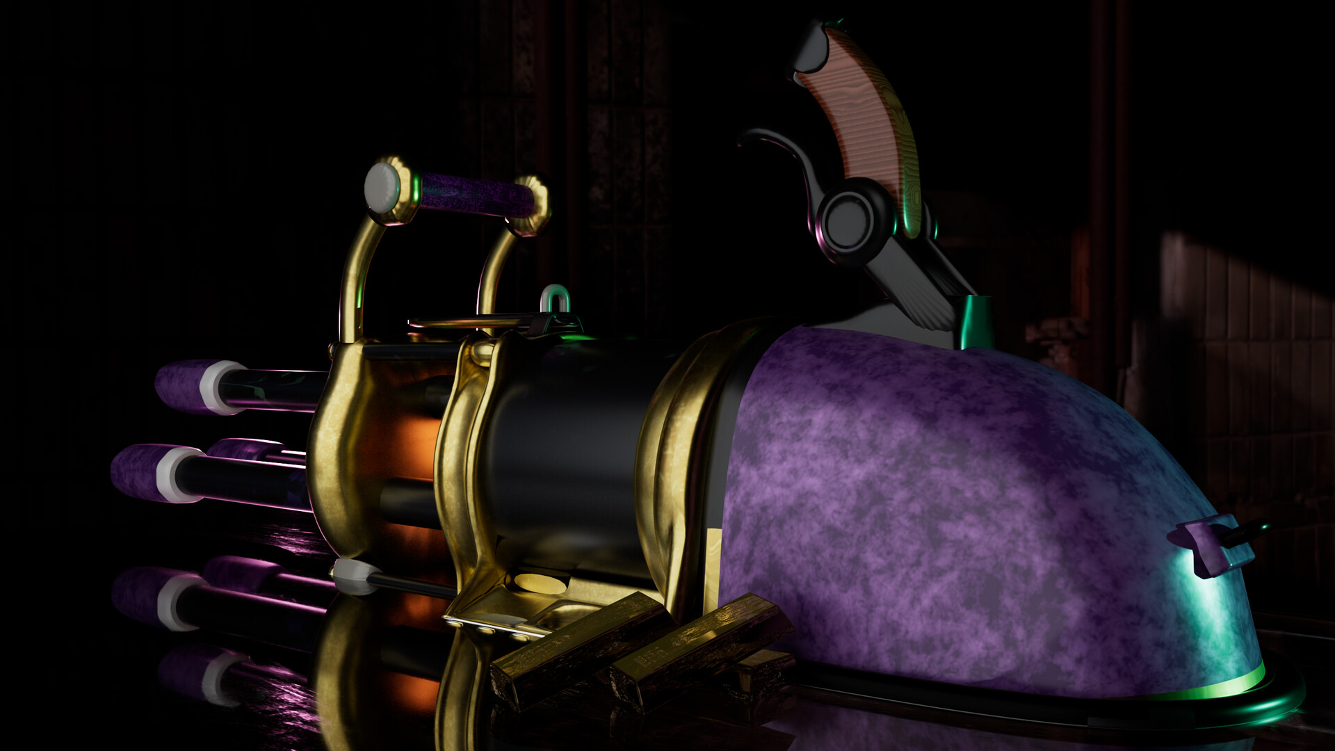 ArtStation - Jinx Minigun