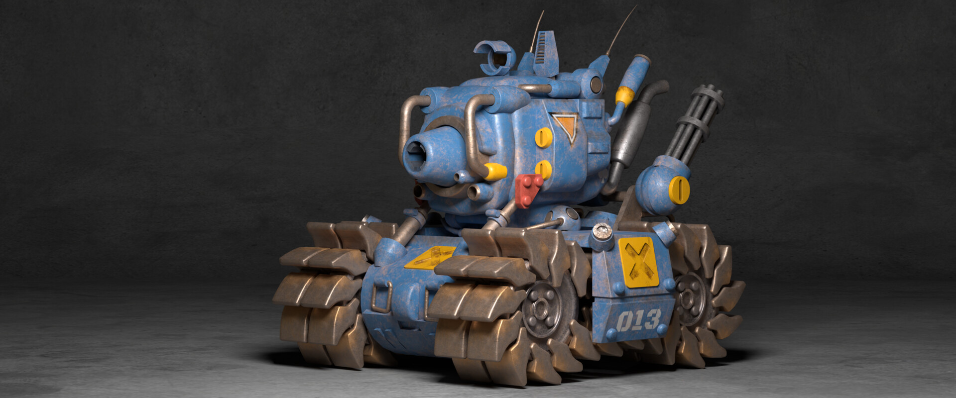 ArtStation - Metal Slug SV-001 Tank