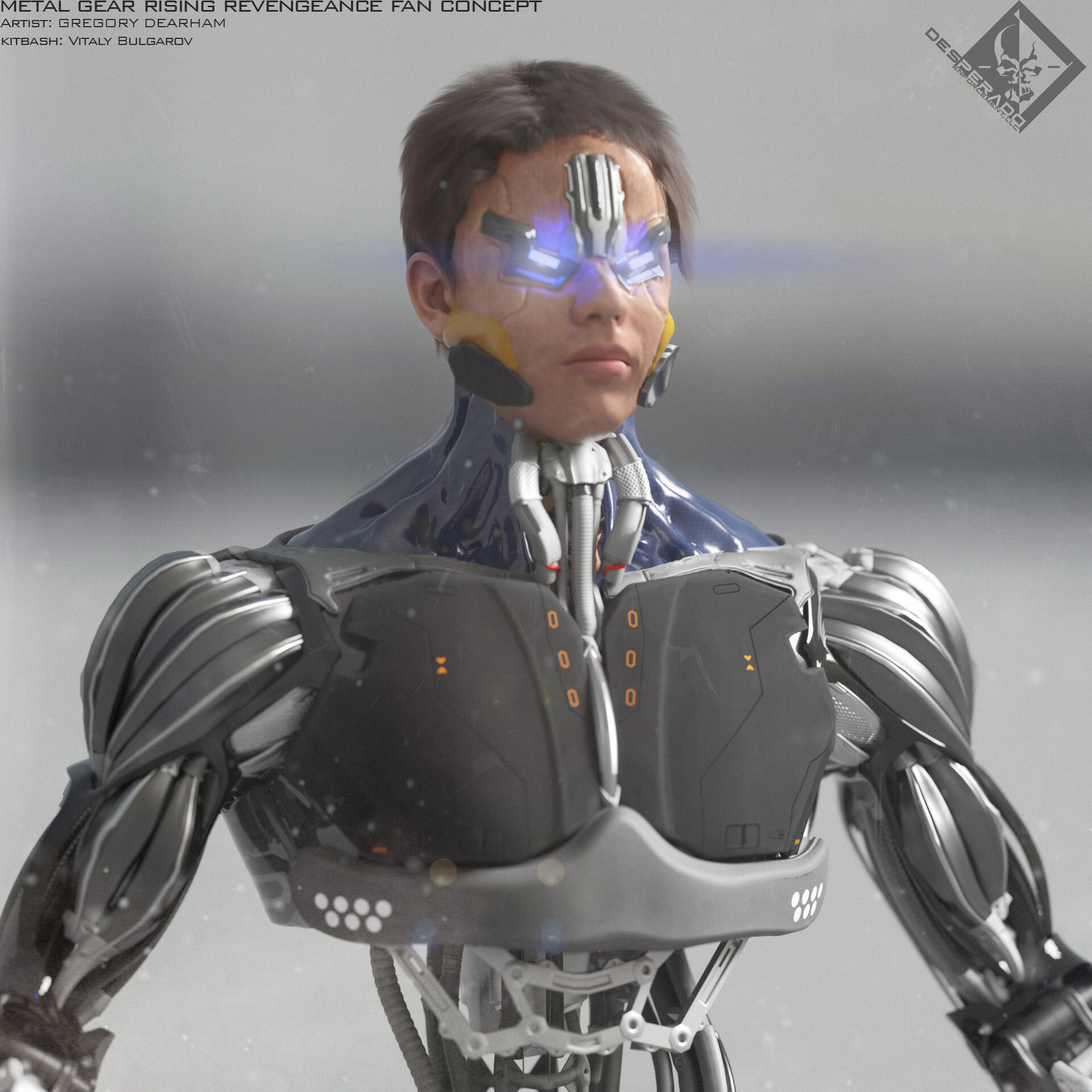 ArtStation - Metal Gear RR fan concept