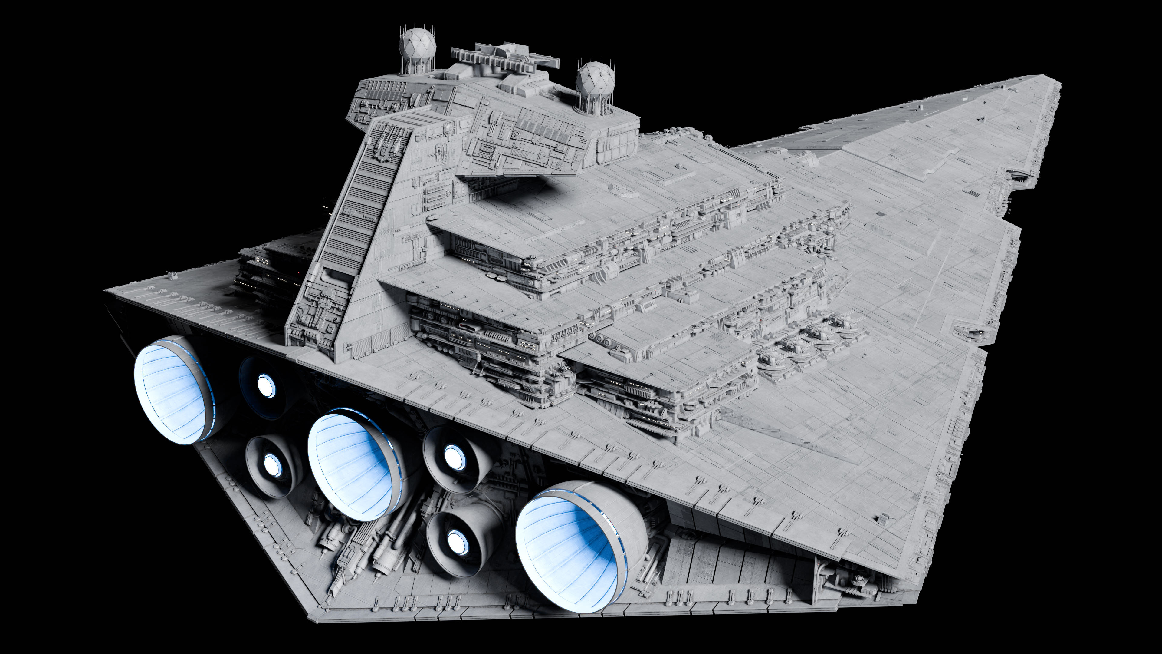 Sci-Fi 3D Models - Buildings, Spaceship, Wall Panels - Imperial II ...