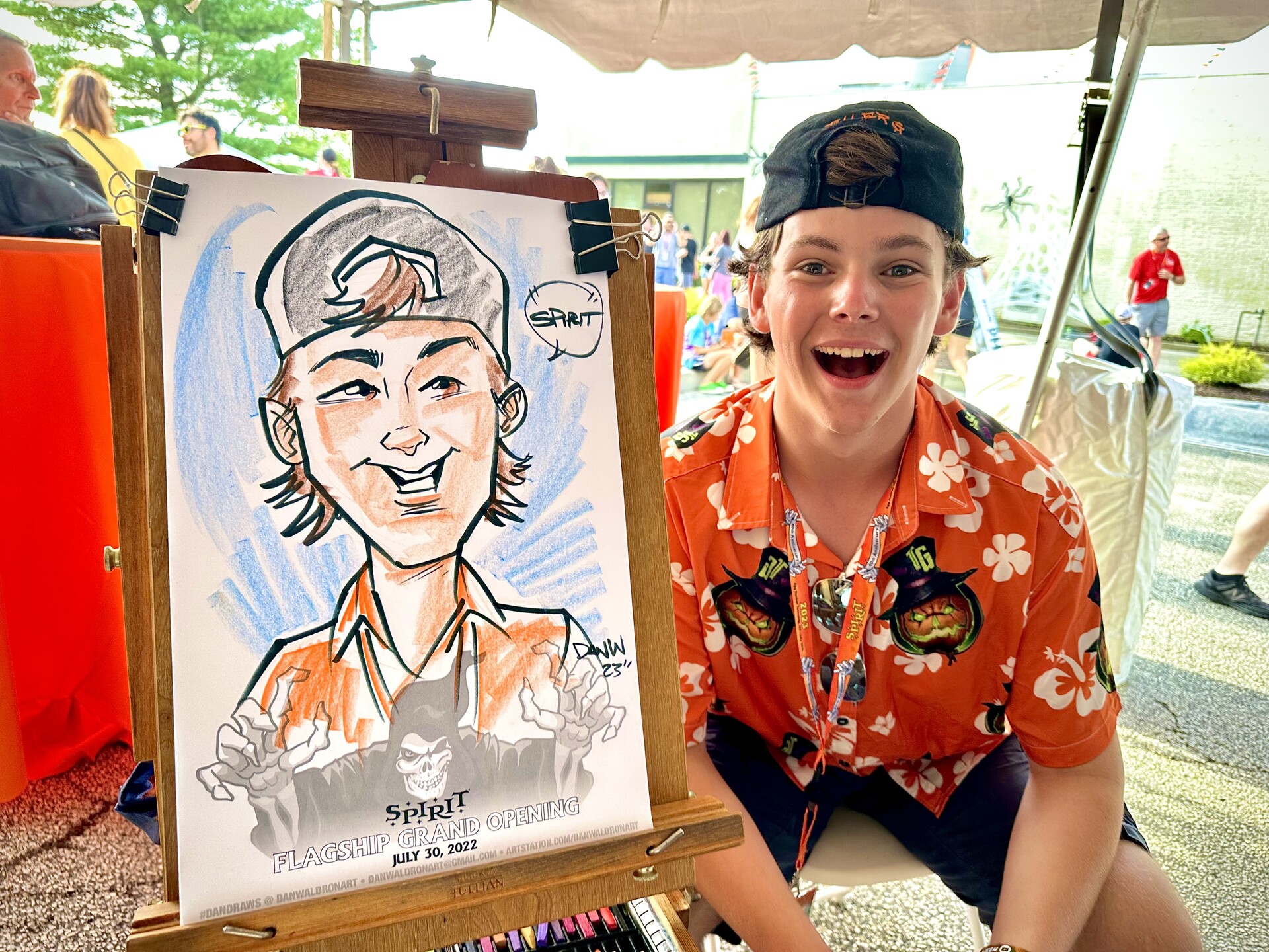 ArtStation - Caricatures for Live Events by Dan Waldron Art