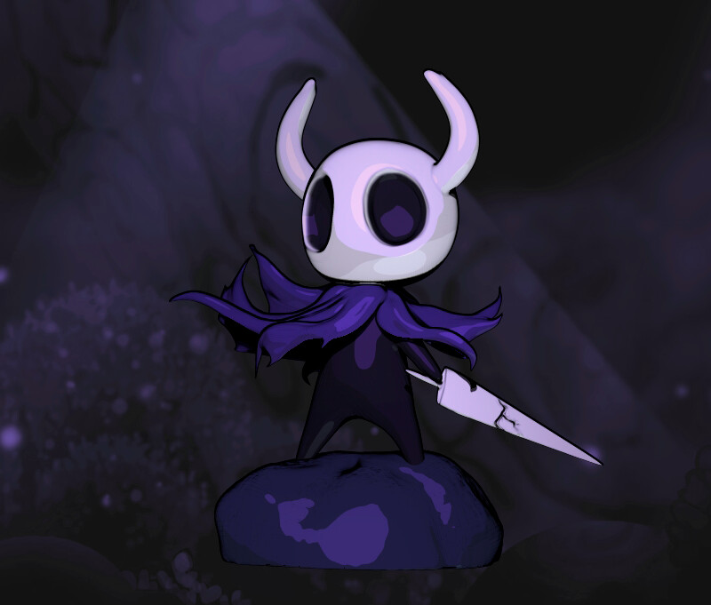 ArtStation - Hollow knight 3d model