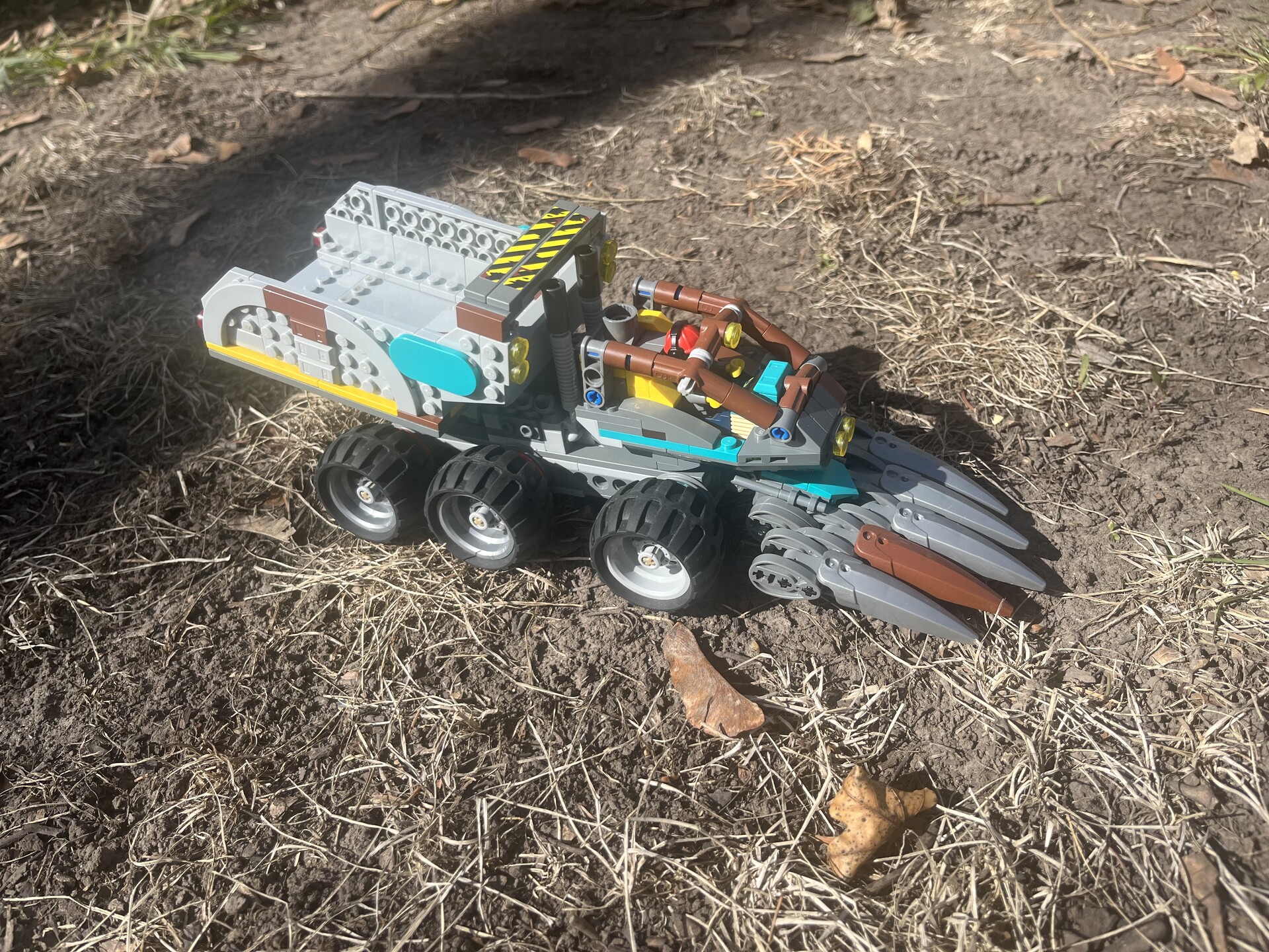 ArtStation - Titanium tipper [rock raiders moc]