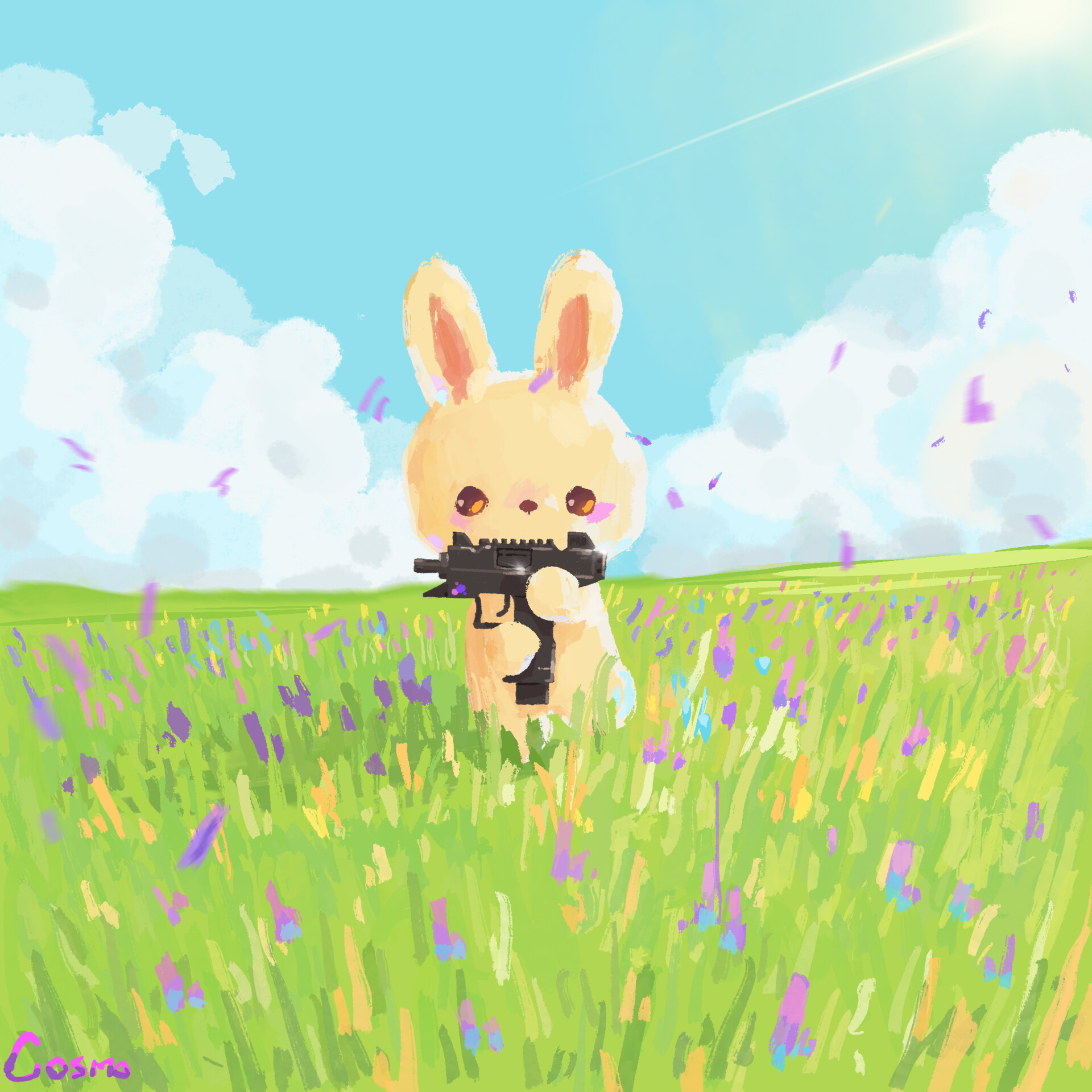 ArtStation - Flower Fields🌸