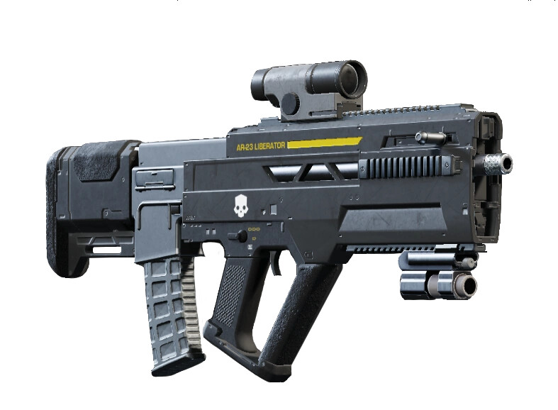 Charlie Lin(リンイチュウ) - Helldivers2 AR-23 Liberator Fanart