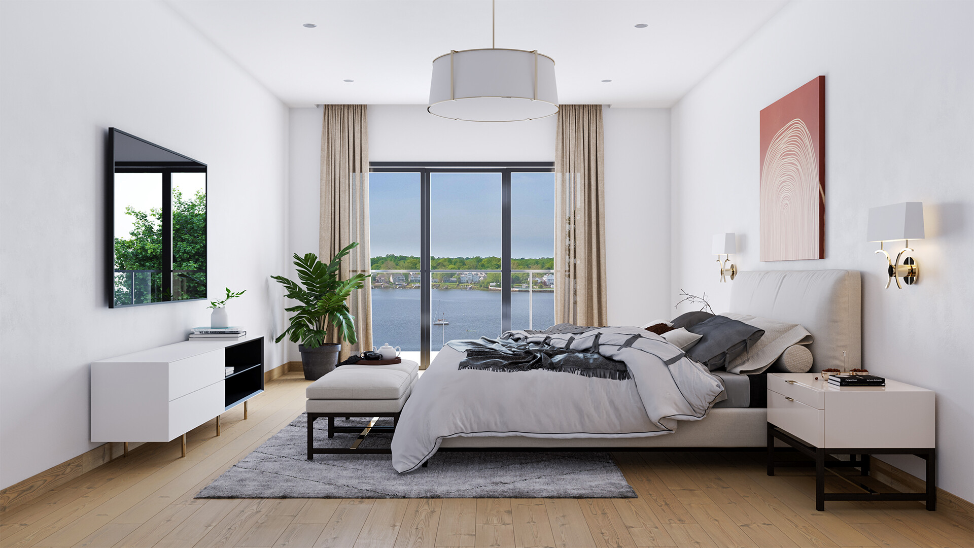 ArtStation - Interior Rendering_Bedroom