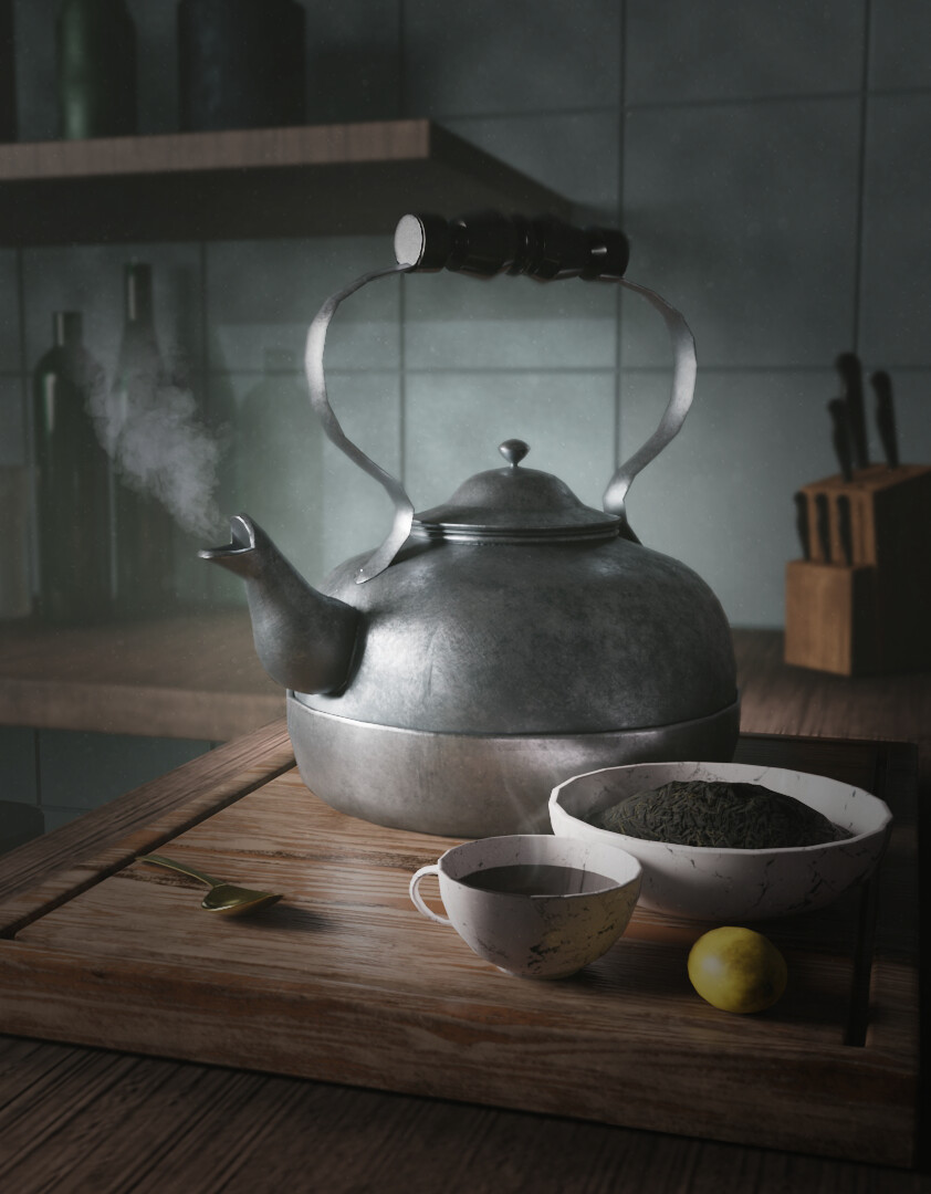 ArtStation - Teatime Drizzle