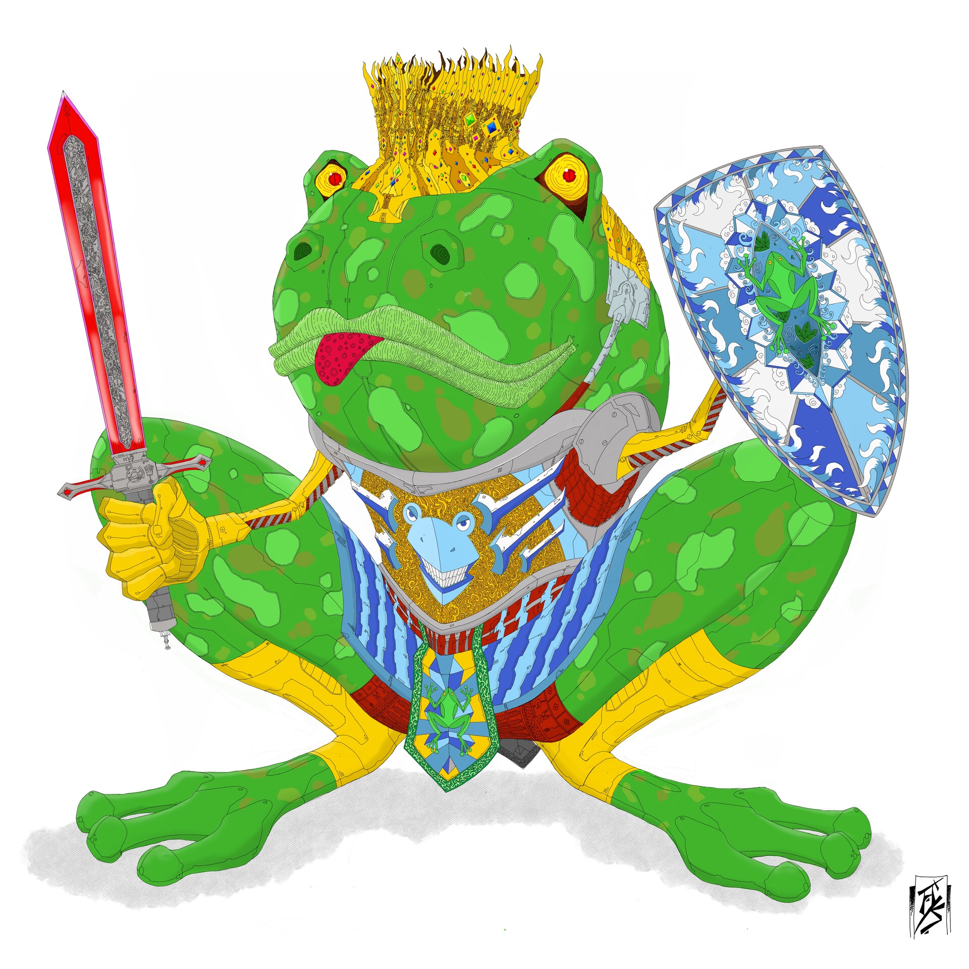 ArtStation - King Frog