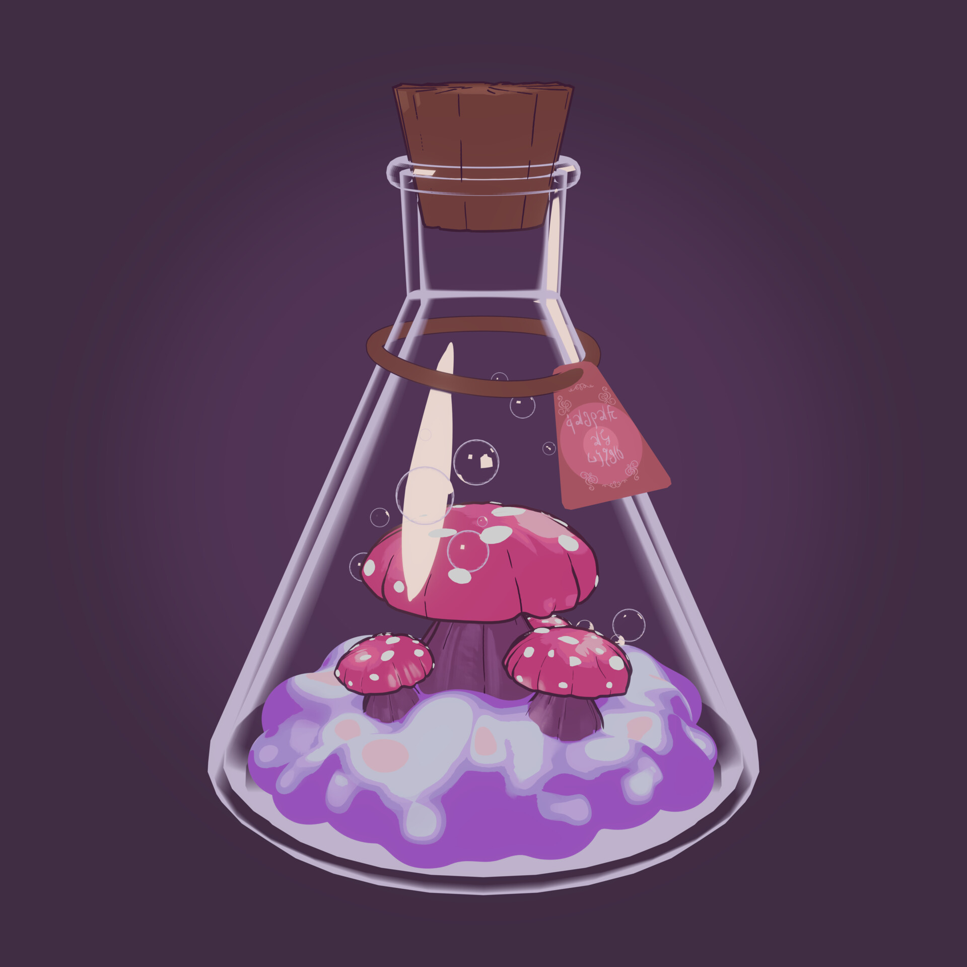 ArtStation - Mushroom Potion