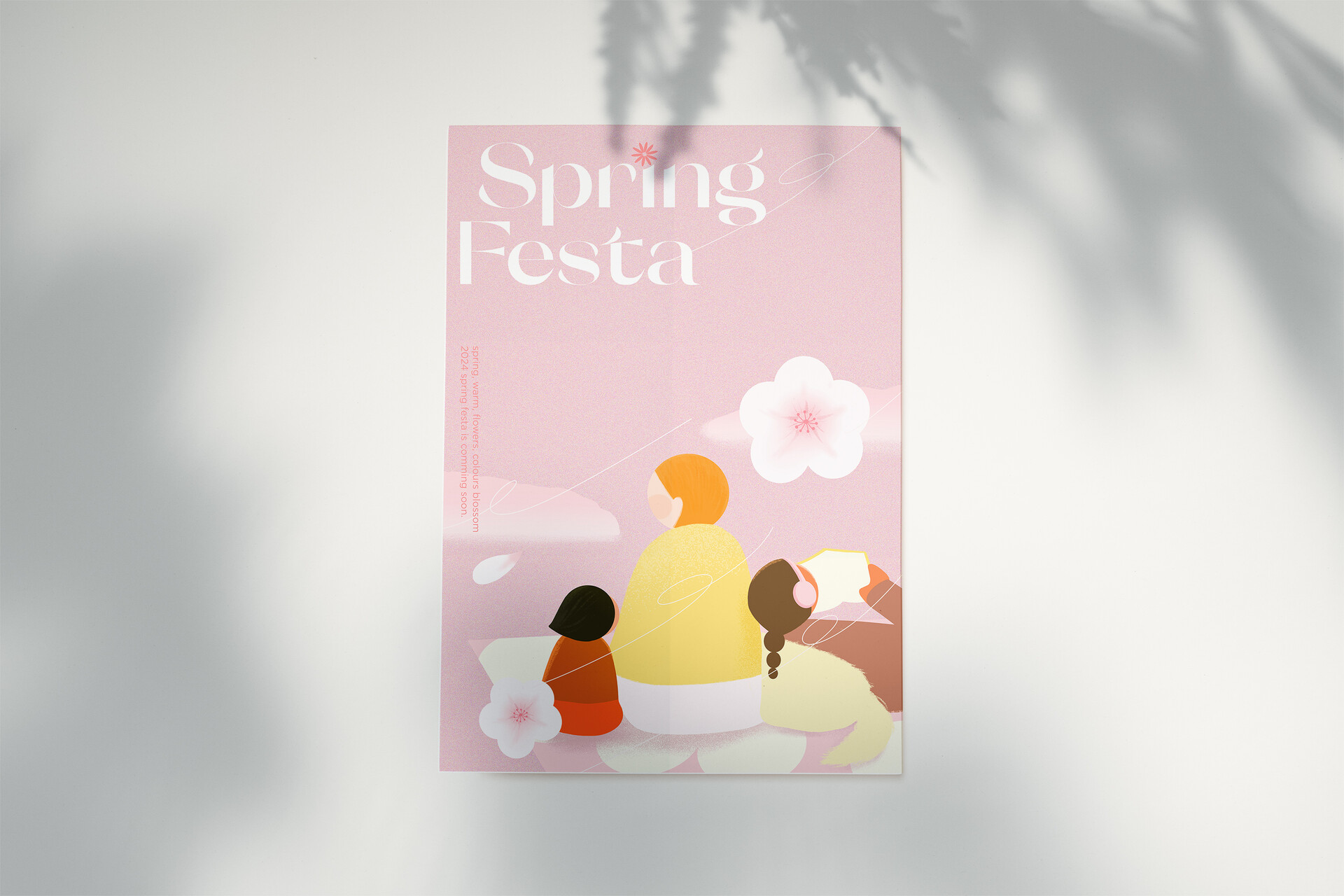 ArtStation - spring poster Design