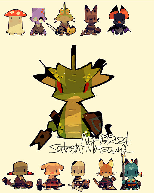 ArtStation - Snake man