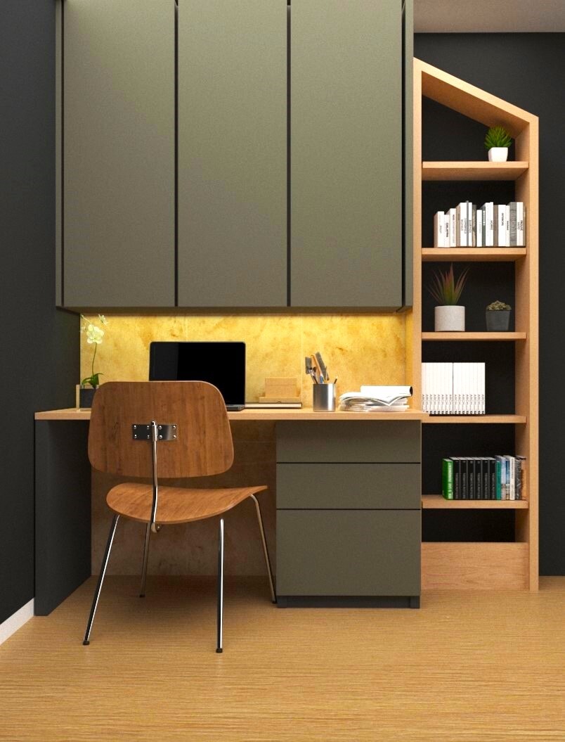 ArtStation - A SIMPLE STUDY CORNER #3D