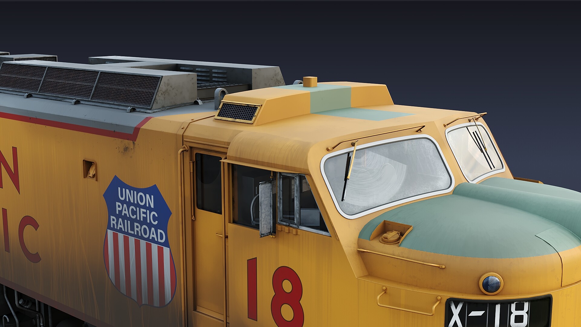 ANTON WIGOVSKY - Union Pacific Gas turbine-electric locomotive