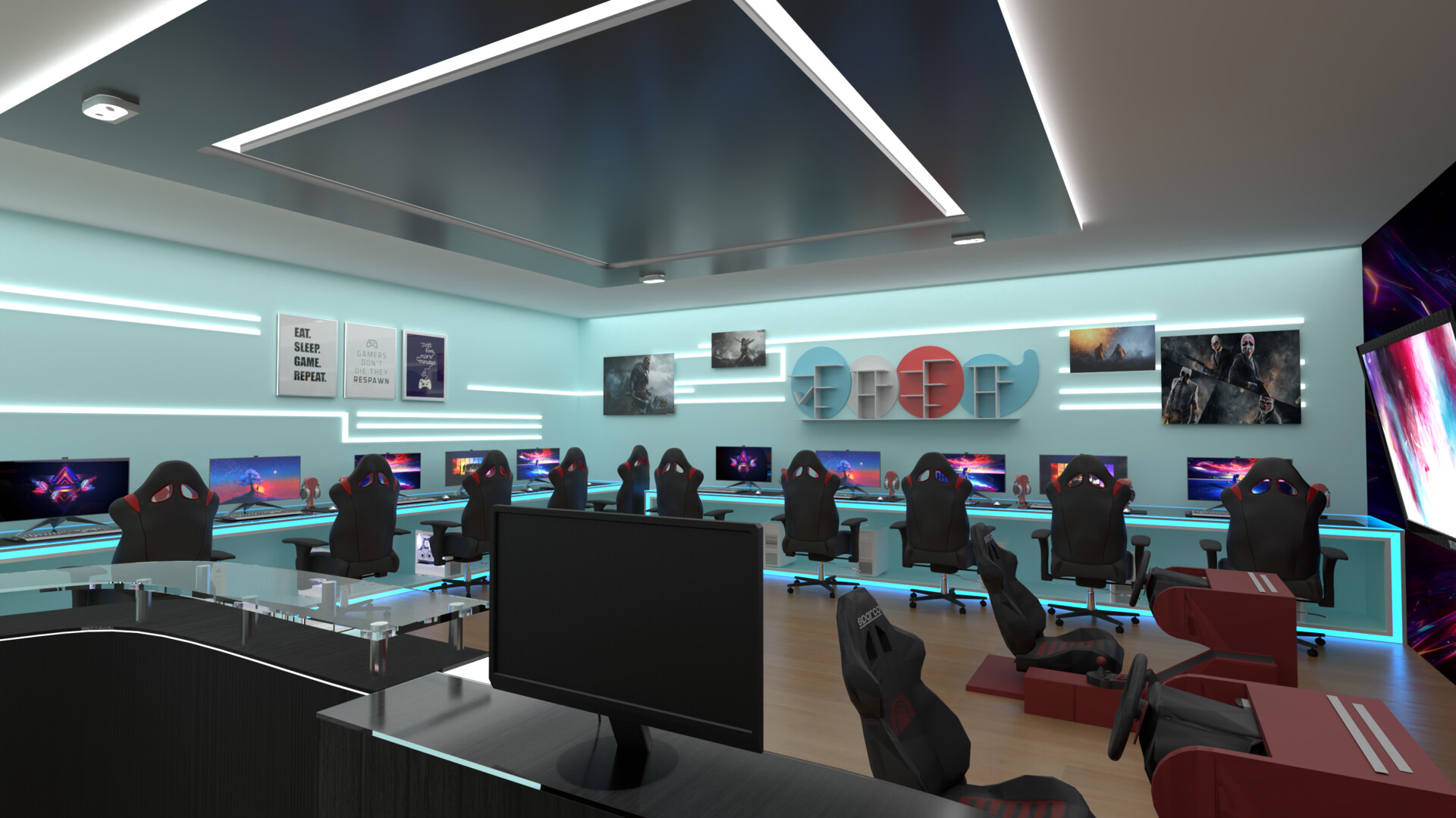 ArtStation - Gaming Cafe