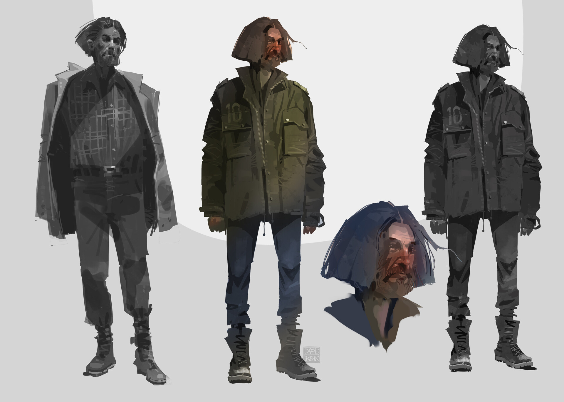 Davood Moghaddami - Character design