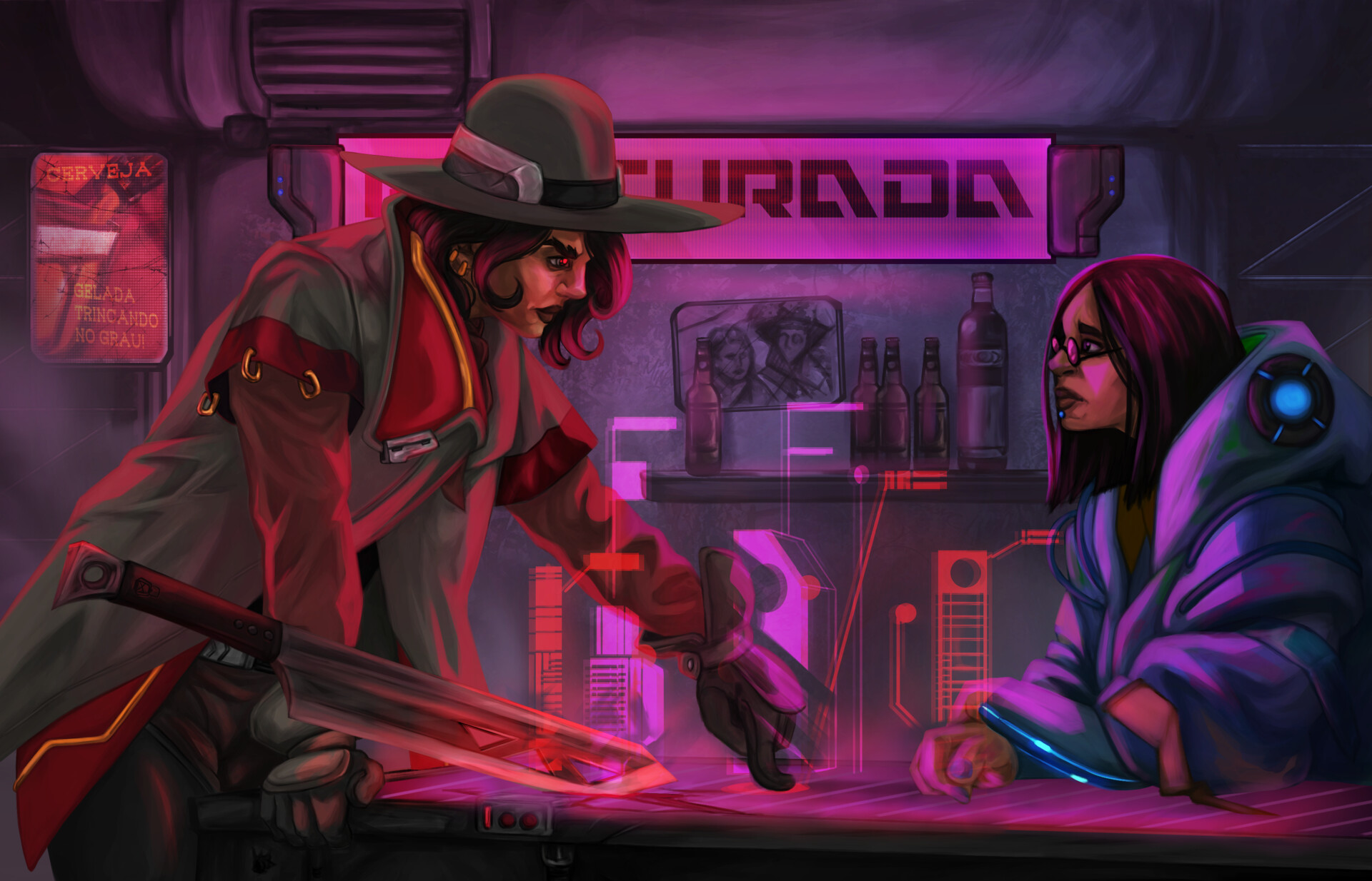 ArtStation - Netrunner - Pretty Mary