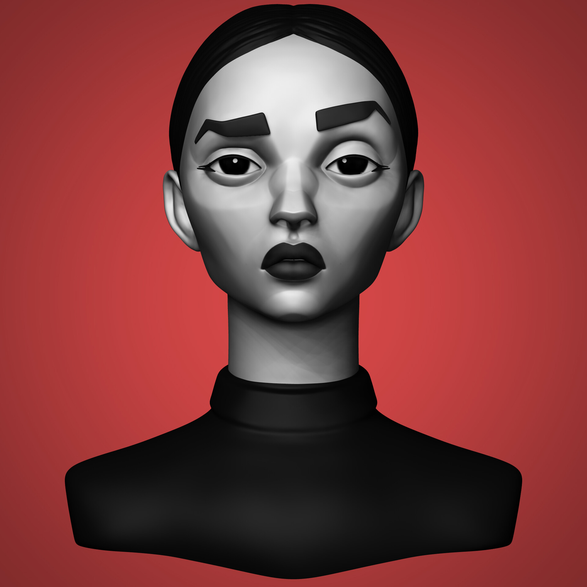 ArtStation - Stylized girl