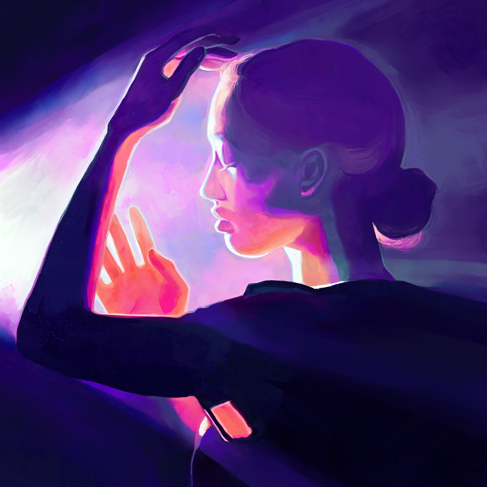 ArtStation - Girl in the Light