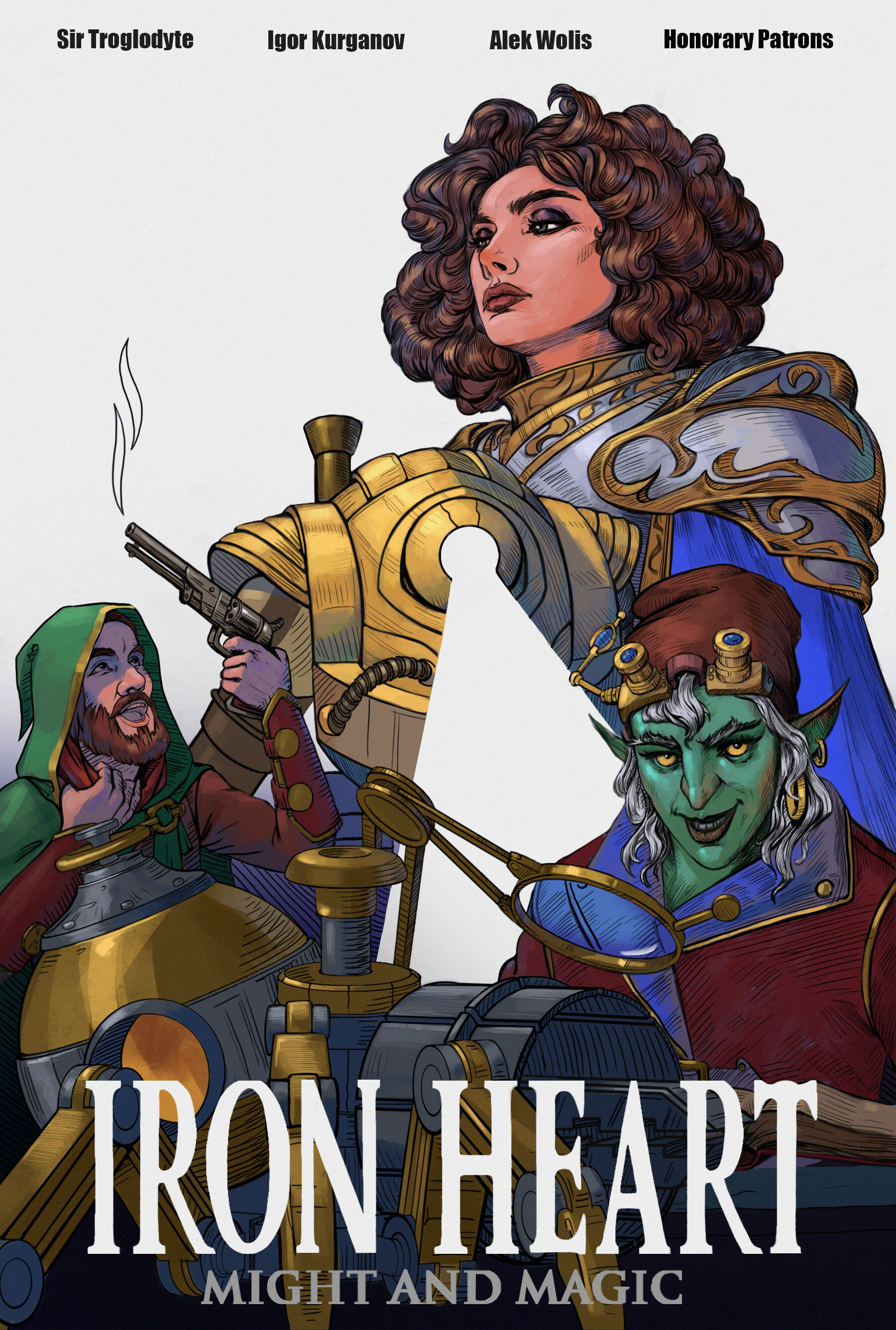 ArtStation - Poster for Sir Troglodyte channel