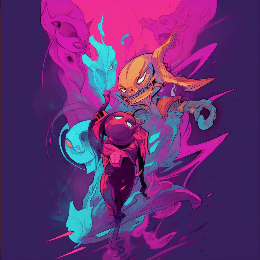 ArtStation - Demon spirits