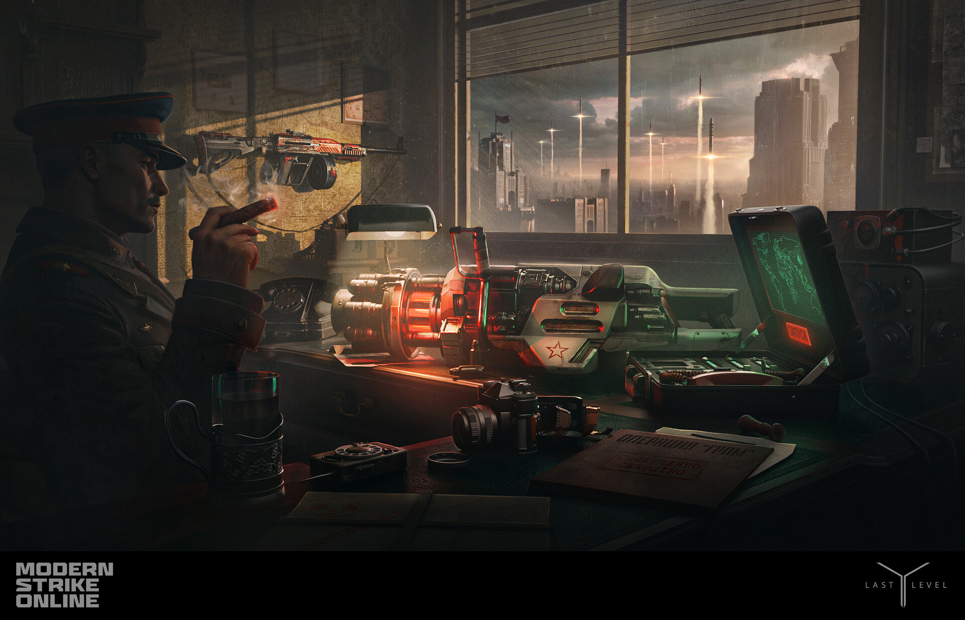 Roman Tsyvarev Nuclear Loading Screen Art