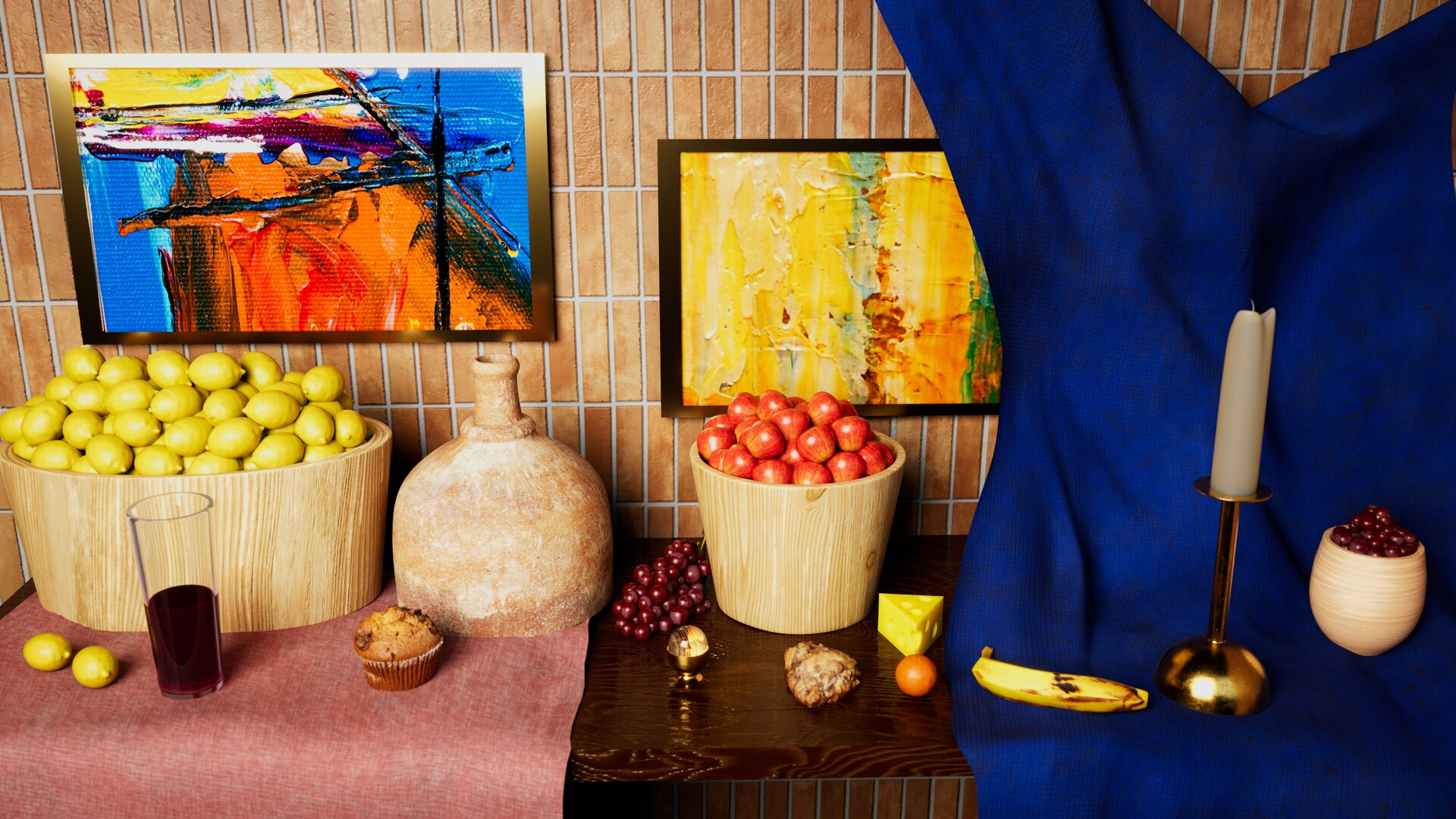 ArtStation - 3d Still Life Scene